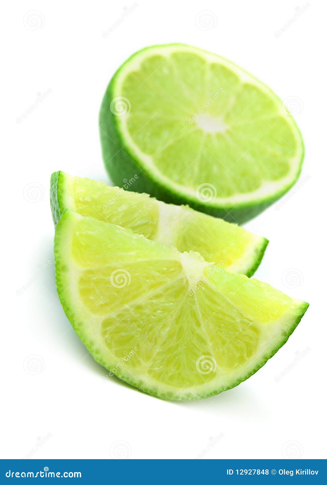 Cuted green lime stock photo. Image of object, dessert - 12927848