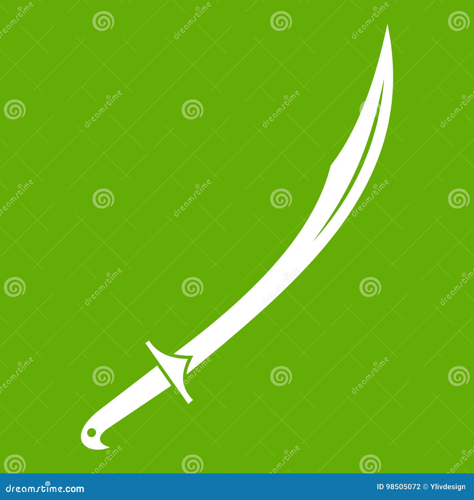 Cutlass Antique Sword Cartoon Vector | CartoonDealer.com #48236271