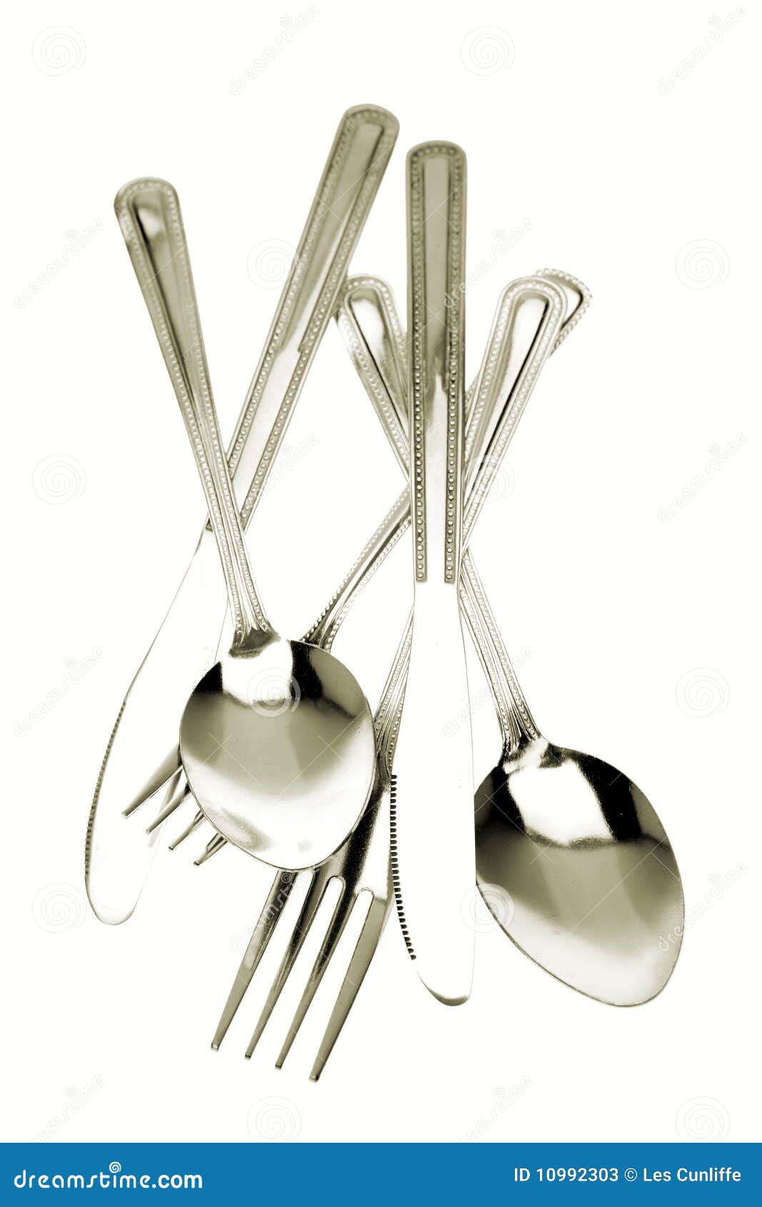 Cutlery stock image. Image of service, still, objects - 10992303