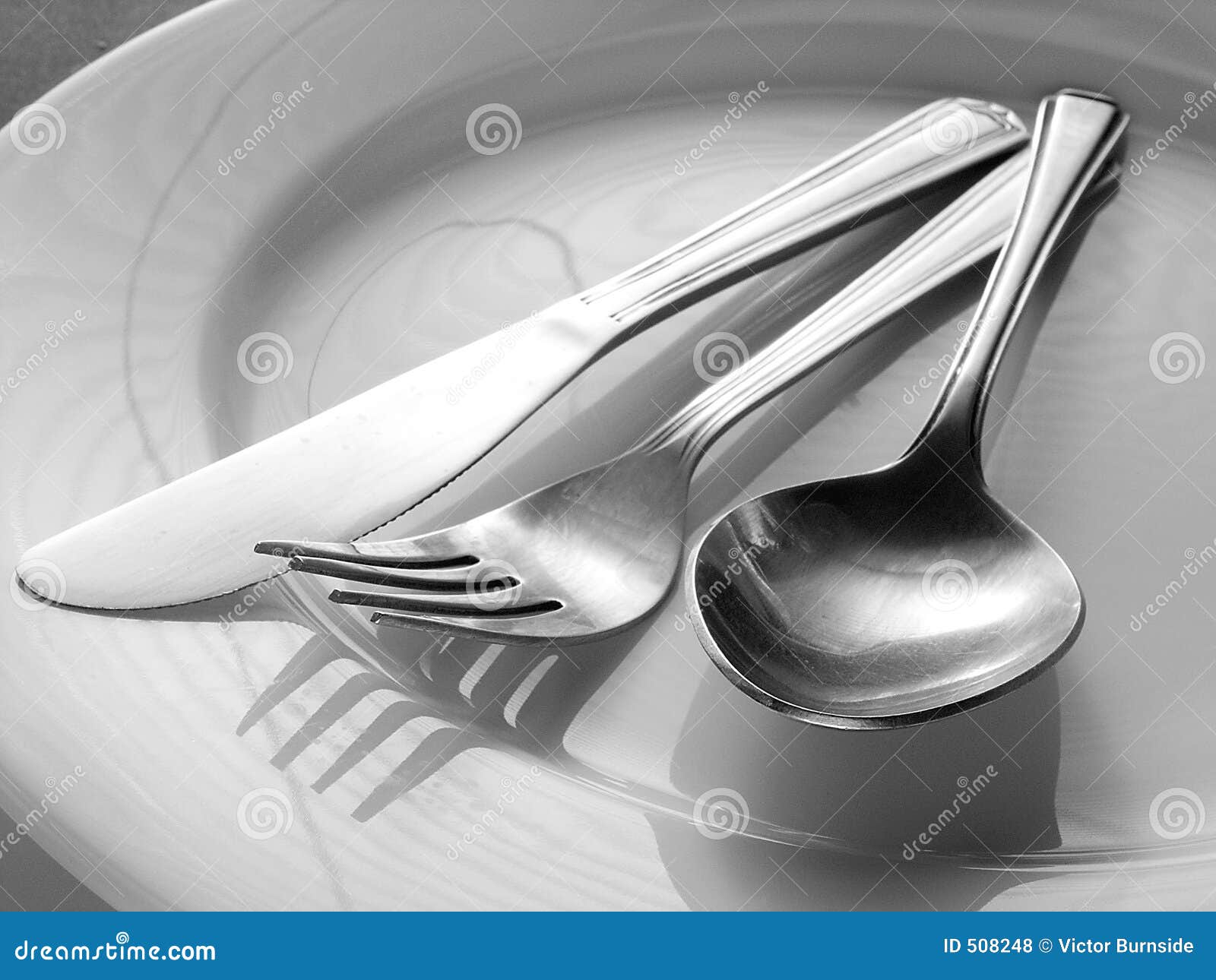 Cutlery stock photo. Image of tableware, monochrome, ceramic - 508248