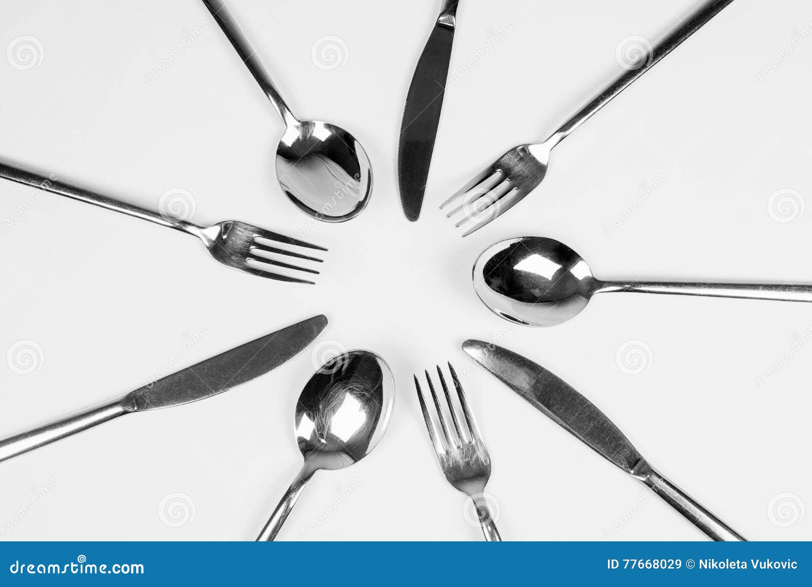 Cutlery Around Circle Stock Photos - Free & Royalty-Free Stock Photos ...