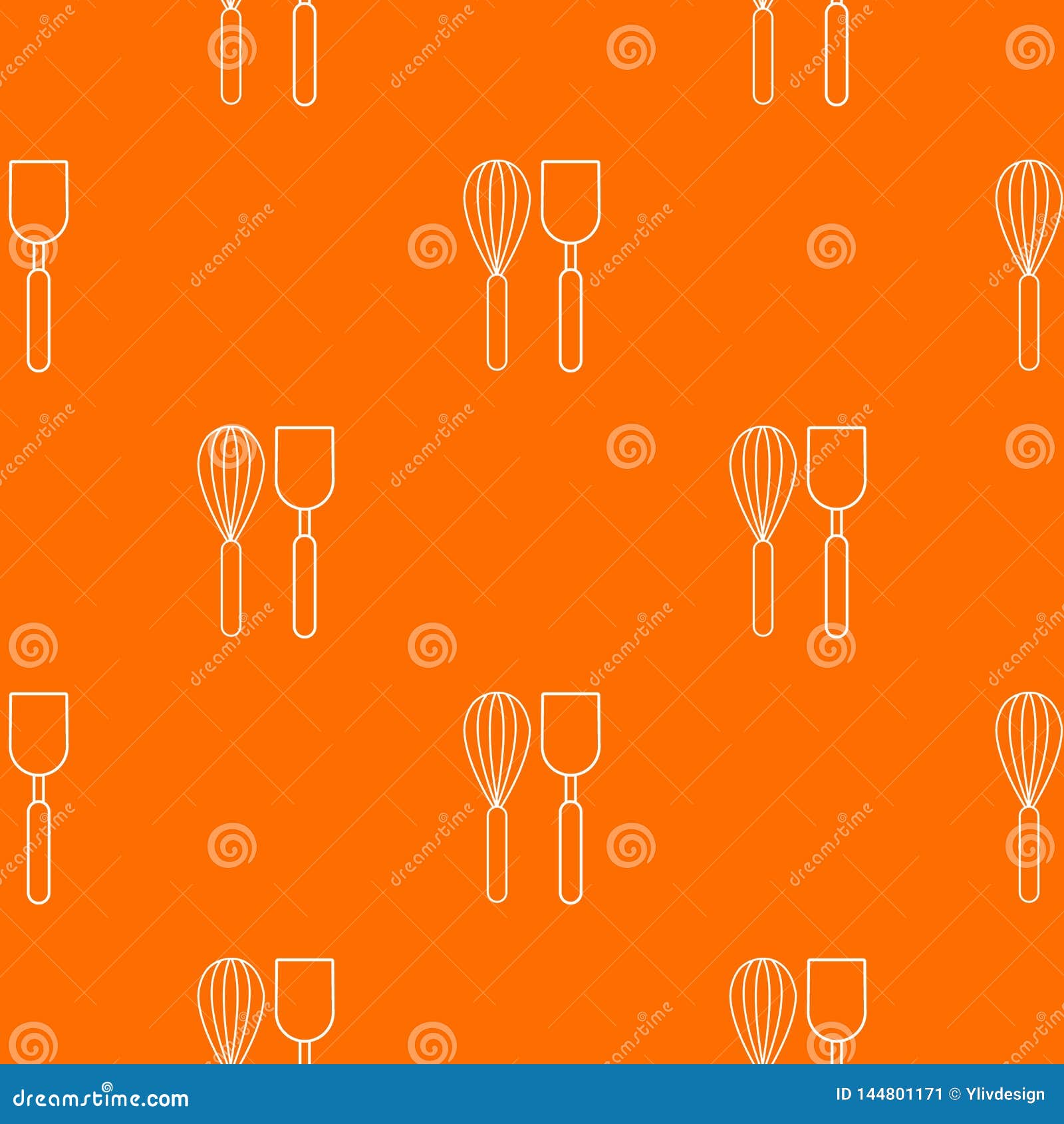 Bake Pattern Cartoon Vector | CartoonDealer.com #35543109