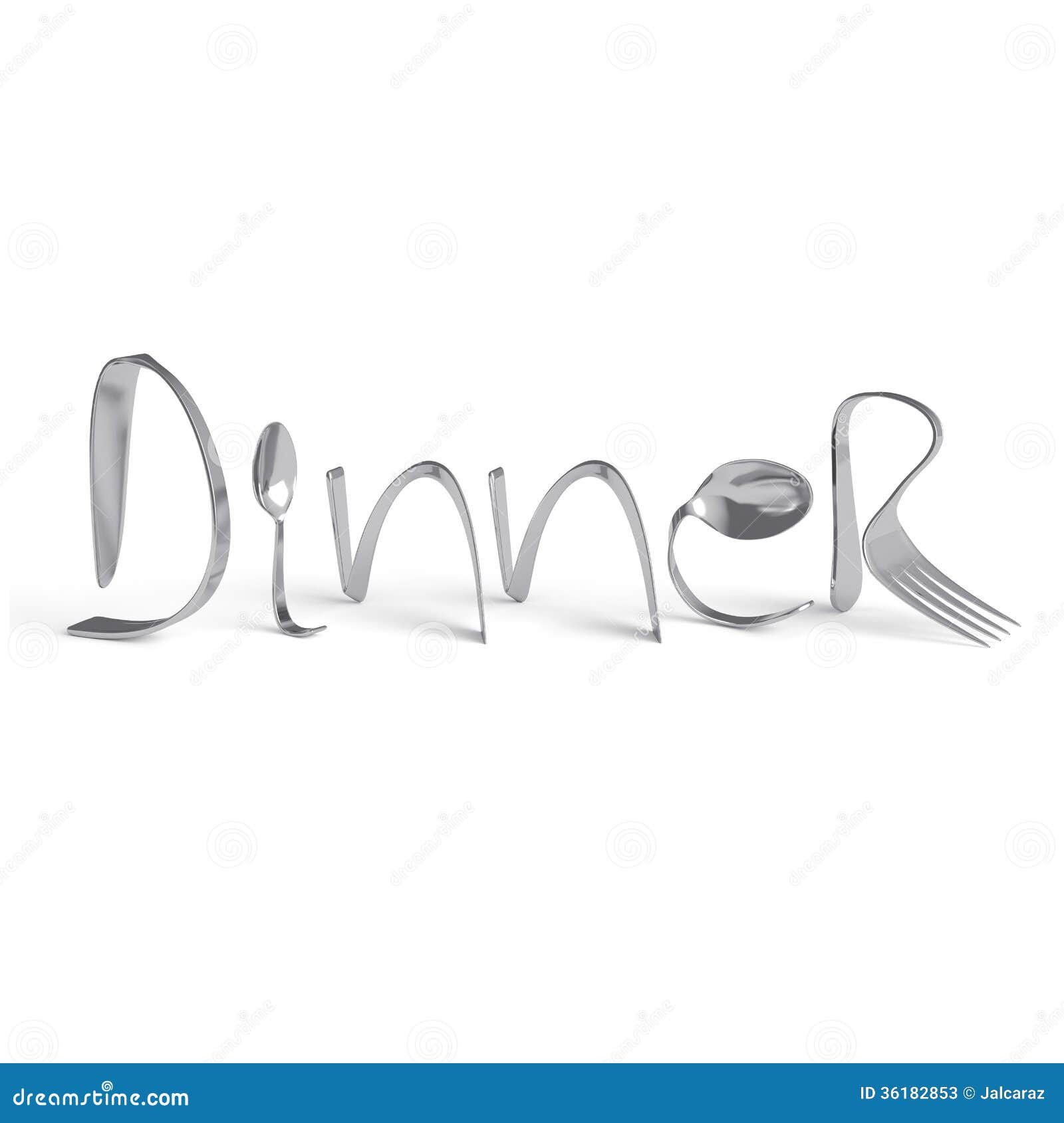 Cutlery Dinner Food Background Royalty-Free Illustration ...
