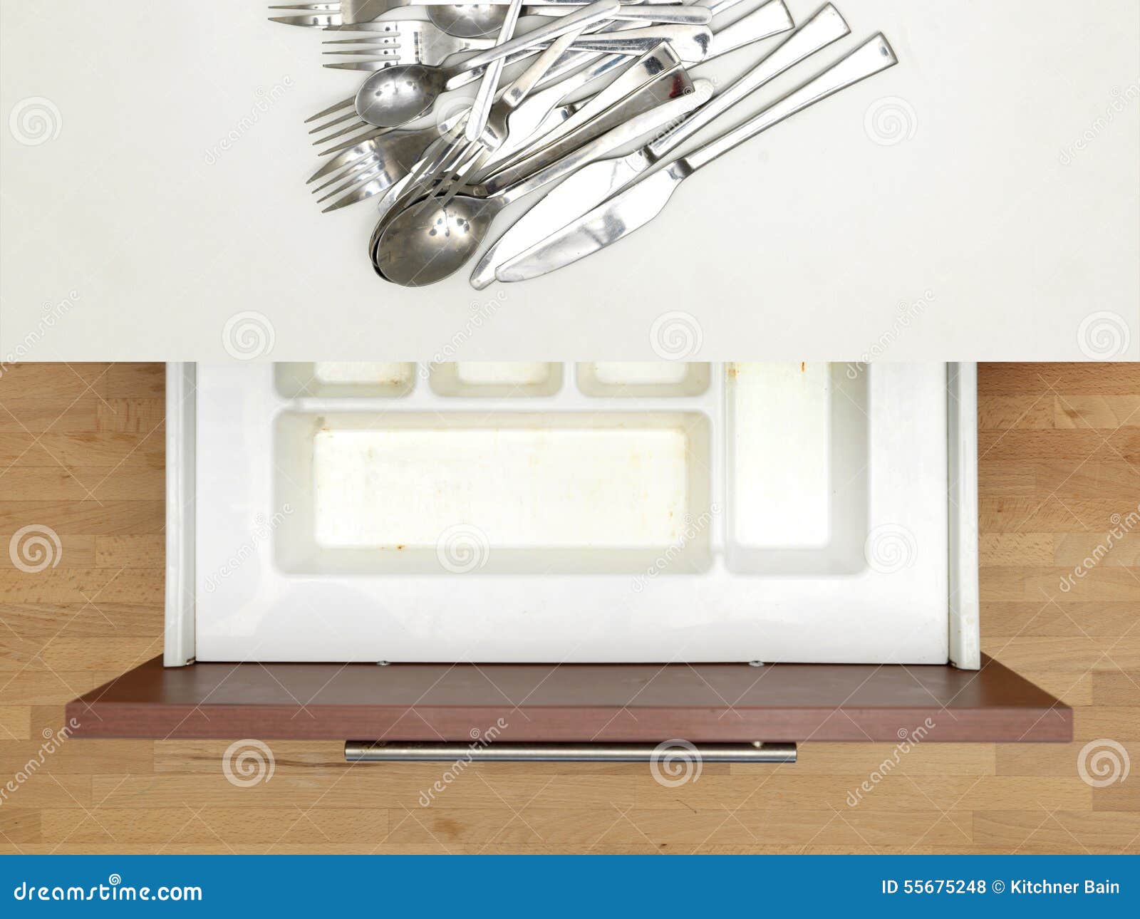 Cutlery Draw stock photo. Image of equipment, restaurant - 55675248