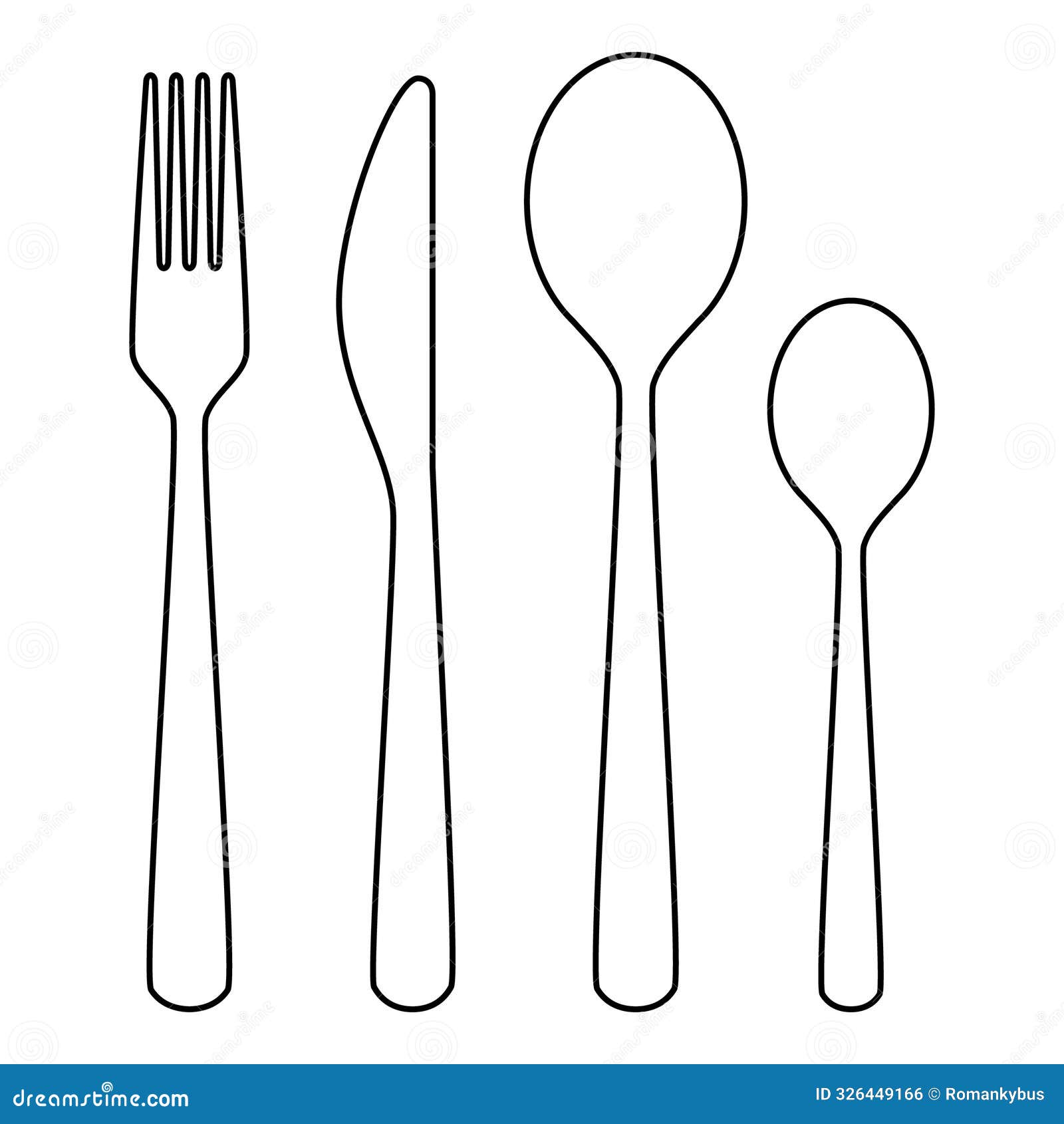 Teaspoon Silhouette, Spoon Silhouette, Spoon And Forks Silhouettes ... Teaspoon Silhouette, Spoon Silhouette, Spoon And Forks Silhouettes ...