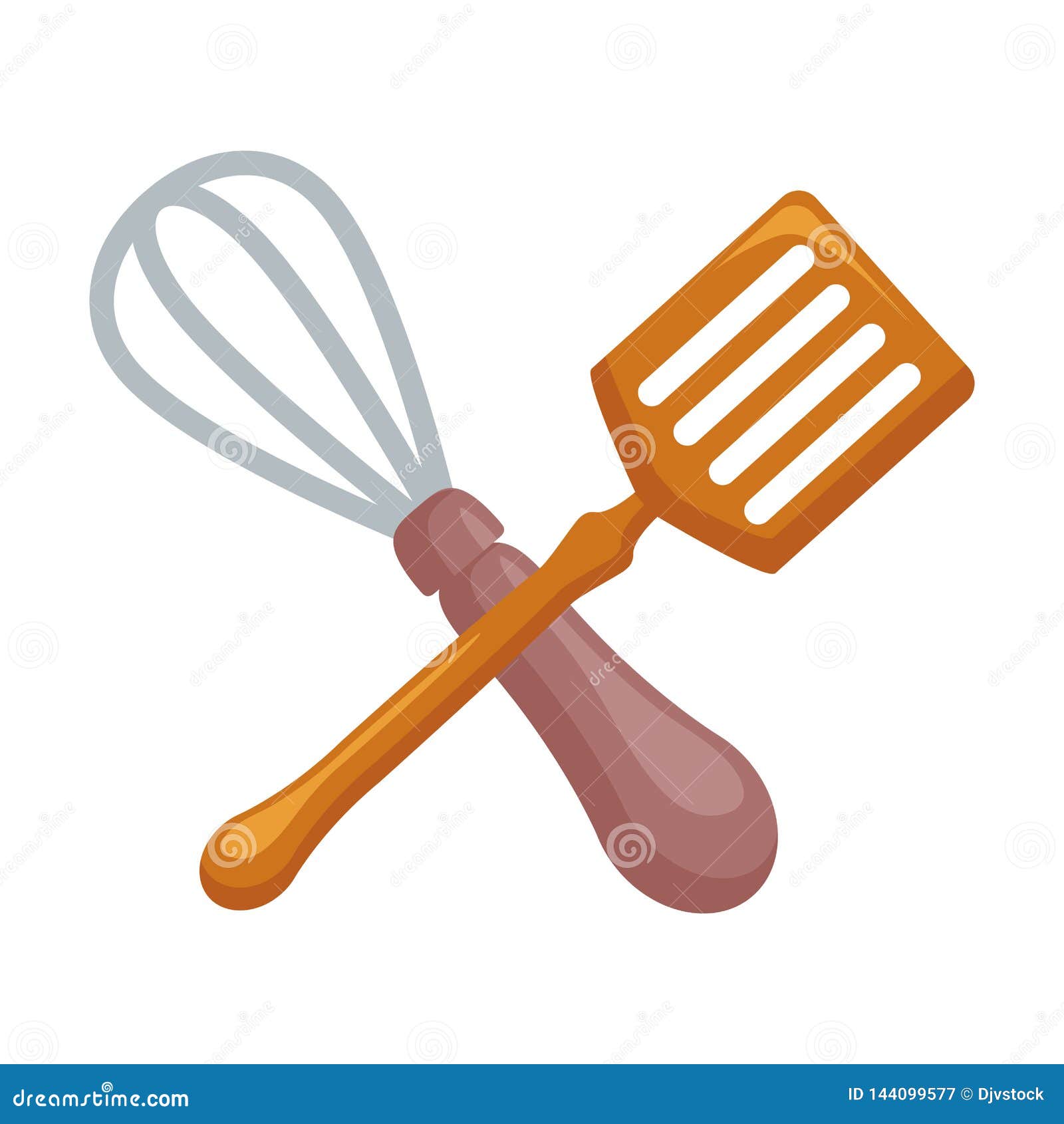 Cutlery, Crossed Fork And Knife, Vector Illustration | CartoonDealer ... Cutlery, Crossed Fork And Knife, Vector Illustration | CartoonDealer ...