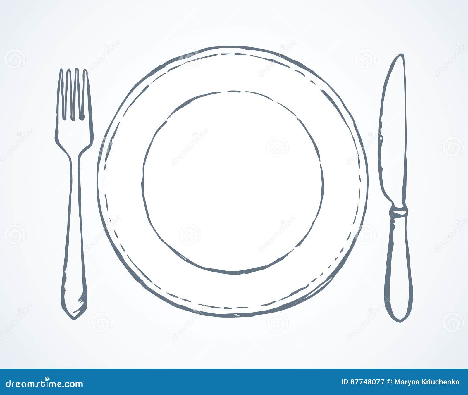 Cutlery. Vector Drawing | CartoonDealer.com #87748077