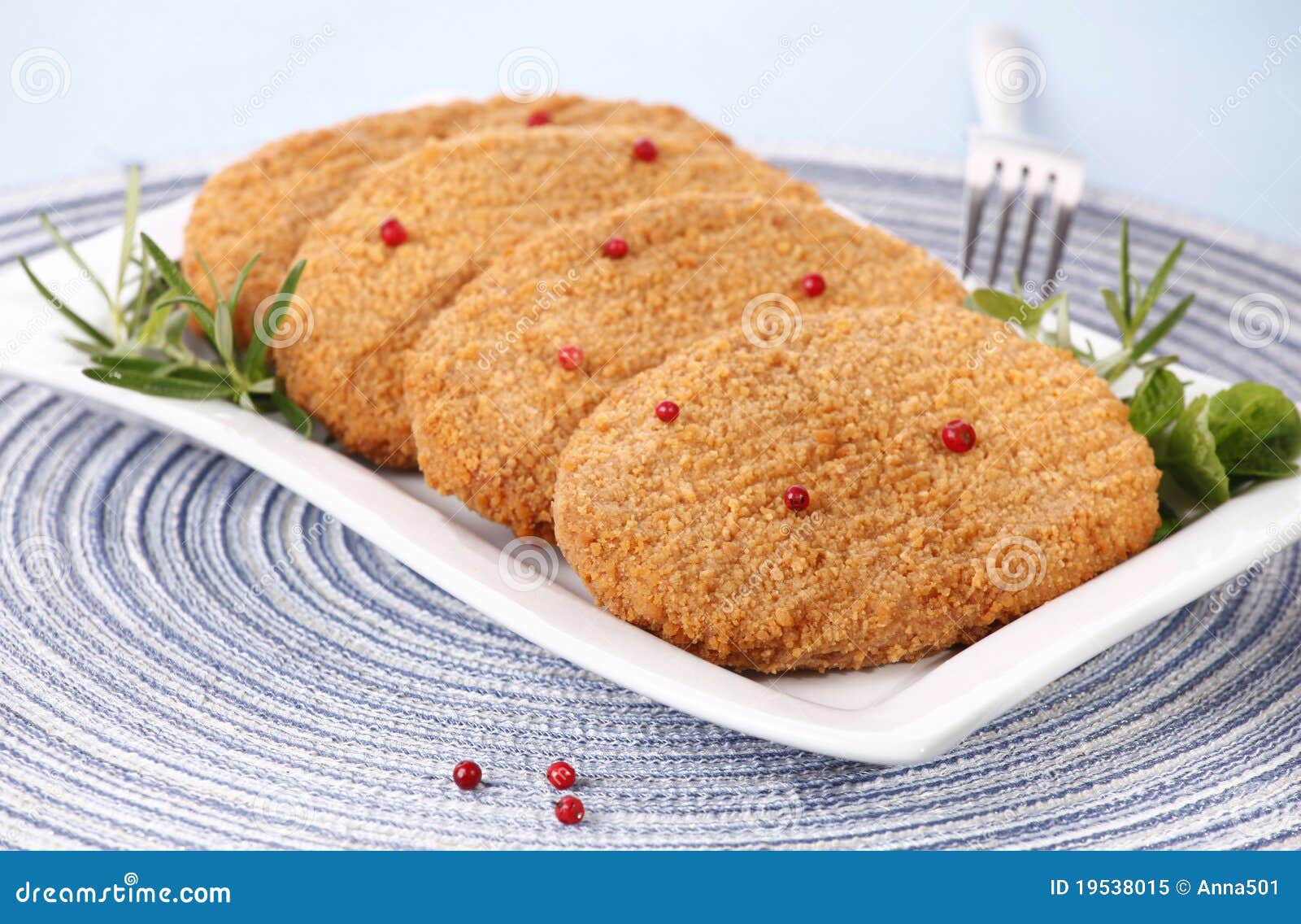 Cutlet stock image. Image of diet, cutlet, green, chicken - 19538015