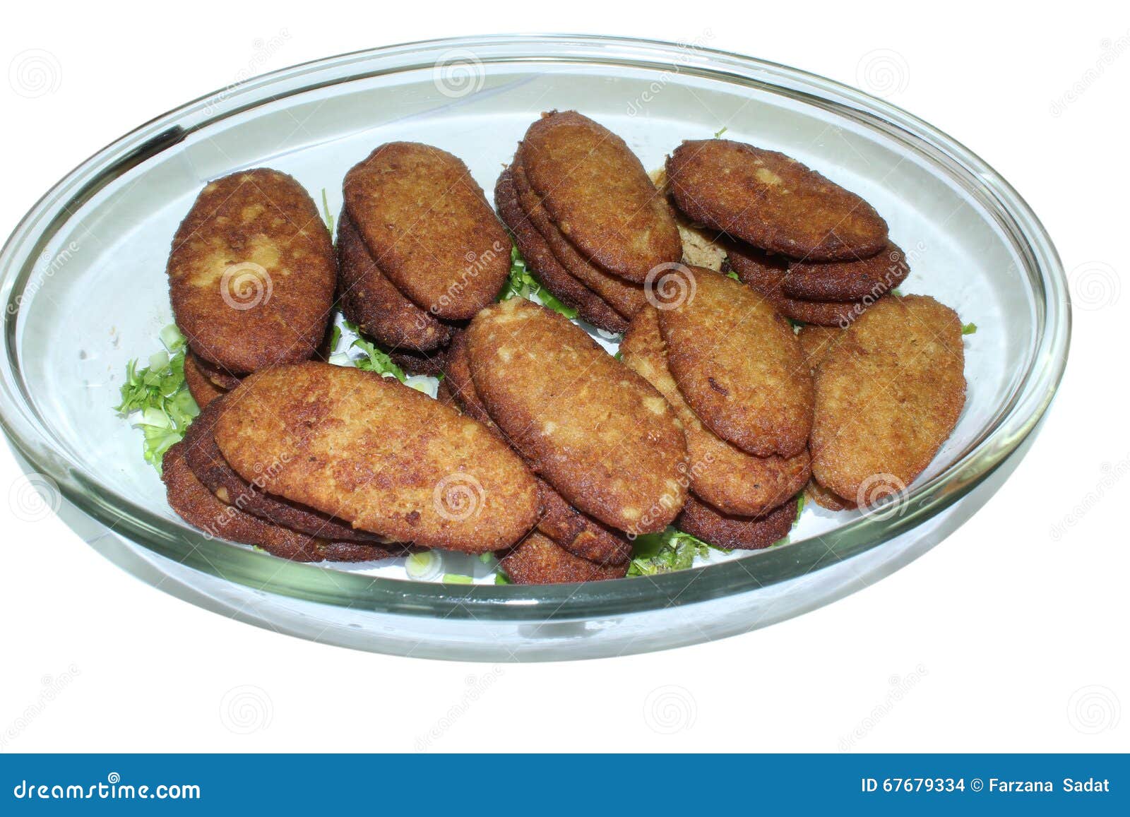 Cutlet Plate stock photo. Image of garnish, close, place - 67679334