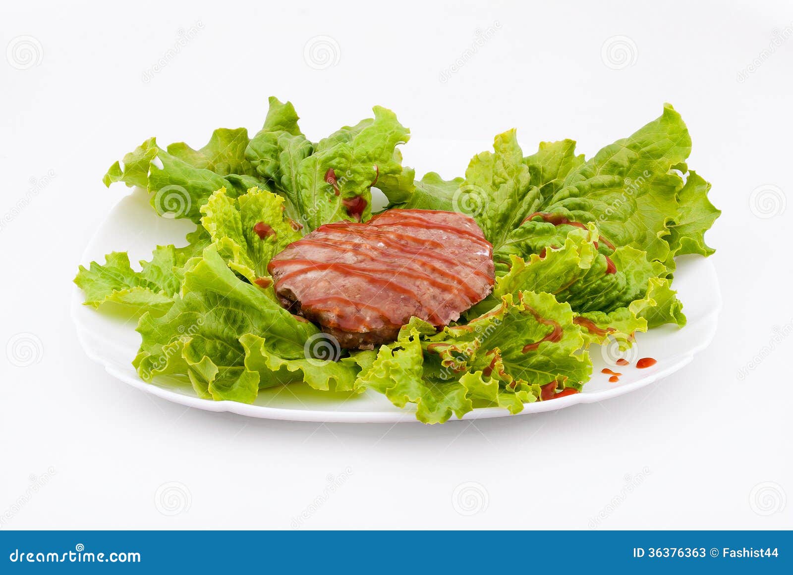 Cutlet on the plate stock image. Image of food, dining - 36376363