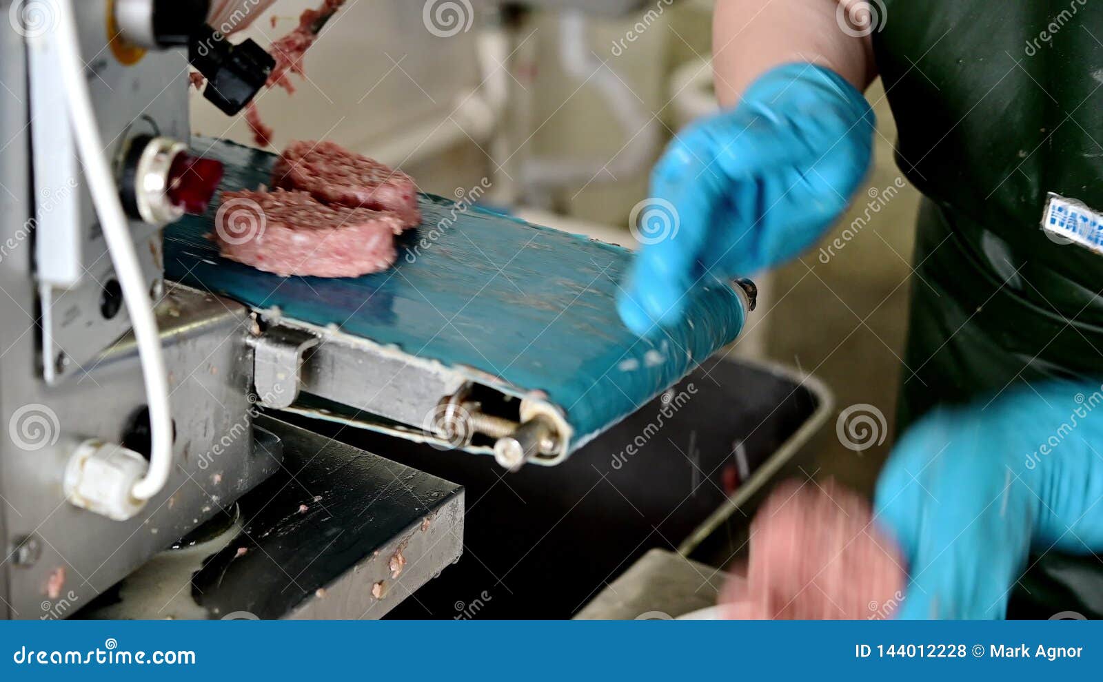 Cutlet process making stock footage. Video of plant - 144012228