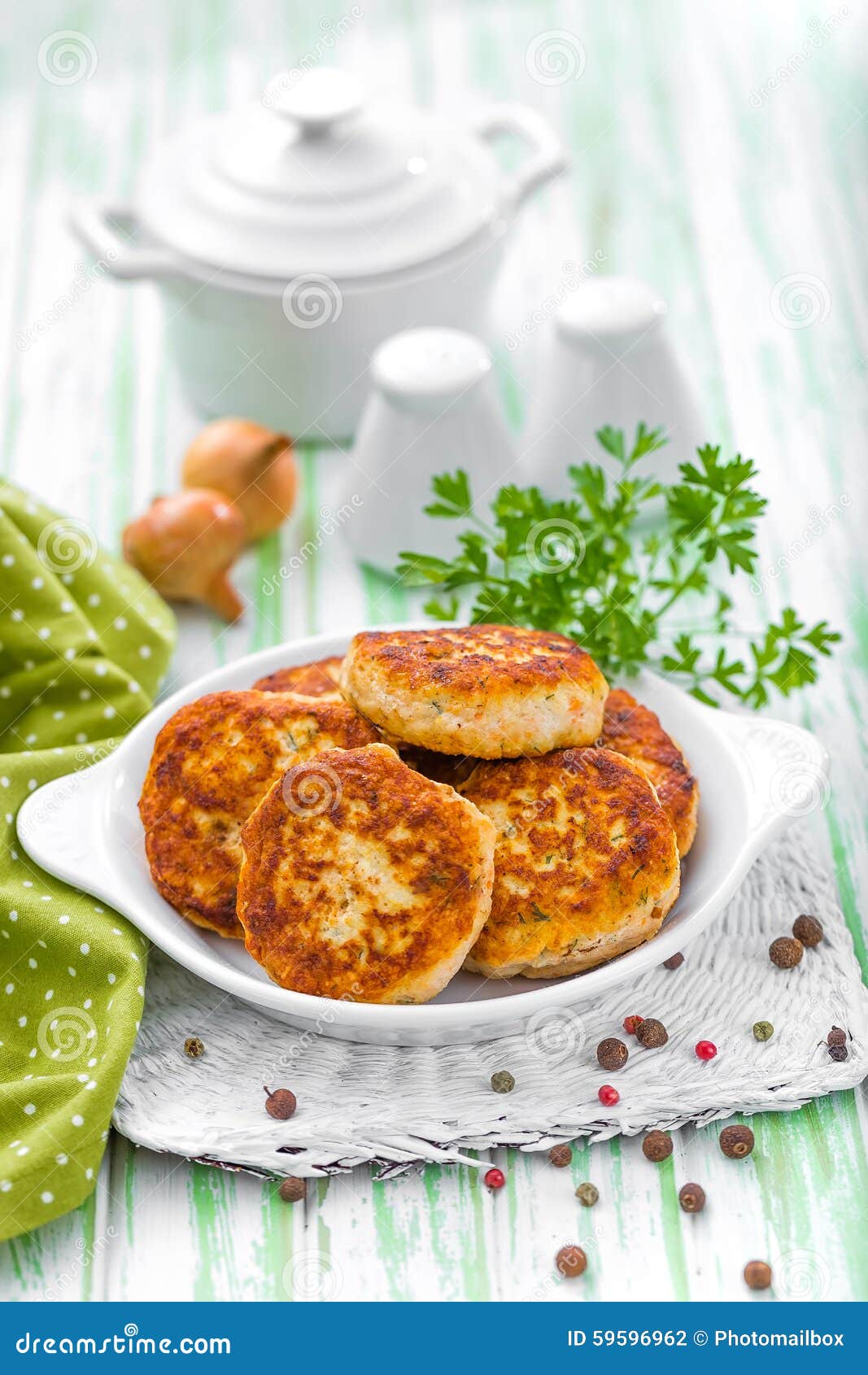 Cutlets stock photo. Image of breast, cuisine, diet, gourmet - 59596962
