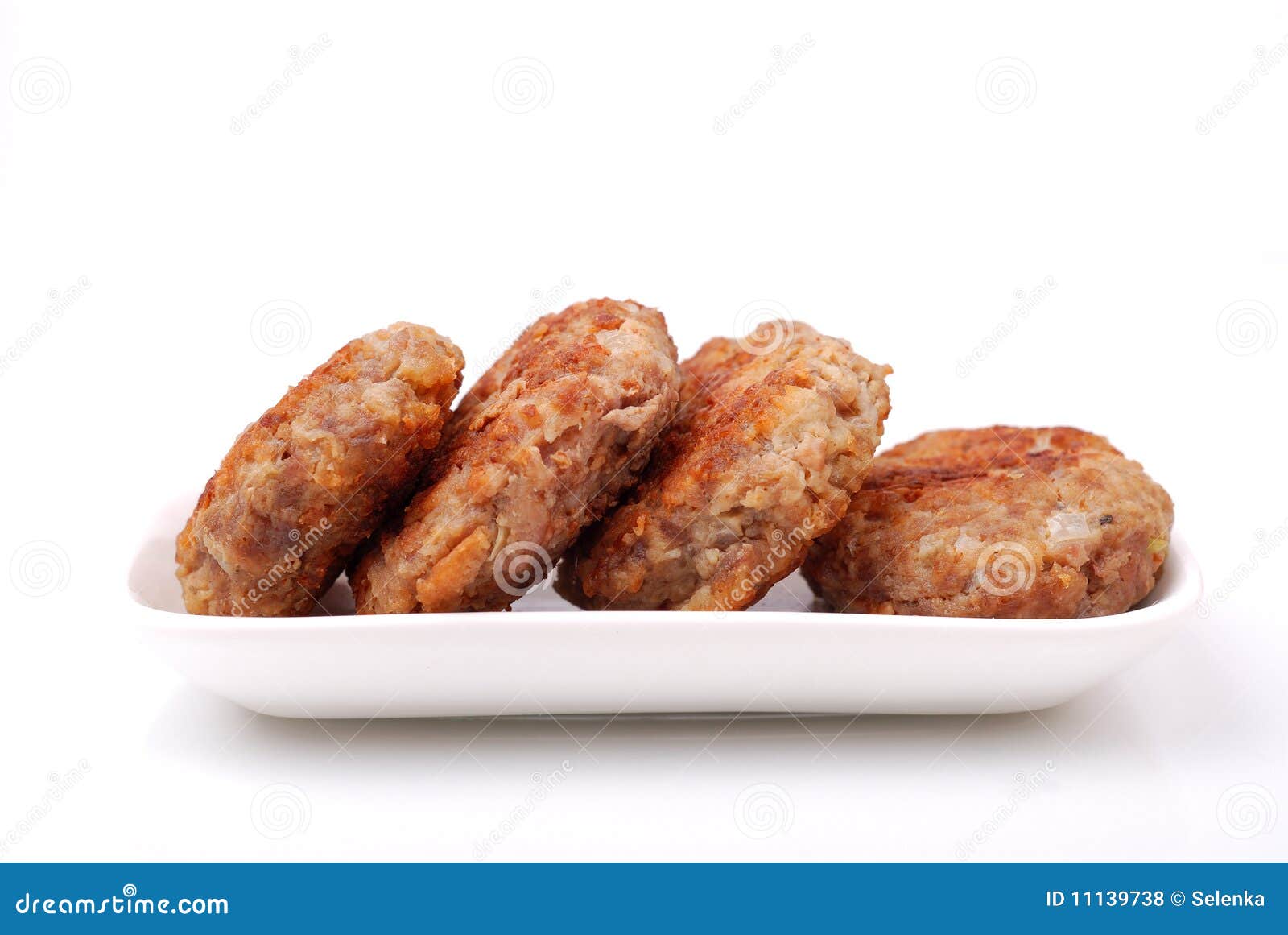 Cutlets in a plate stock photo. Image of gourmet, cutlet - 11139738