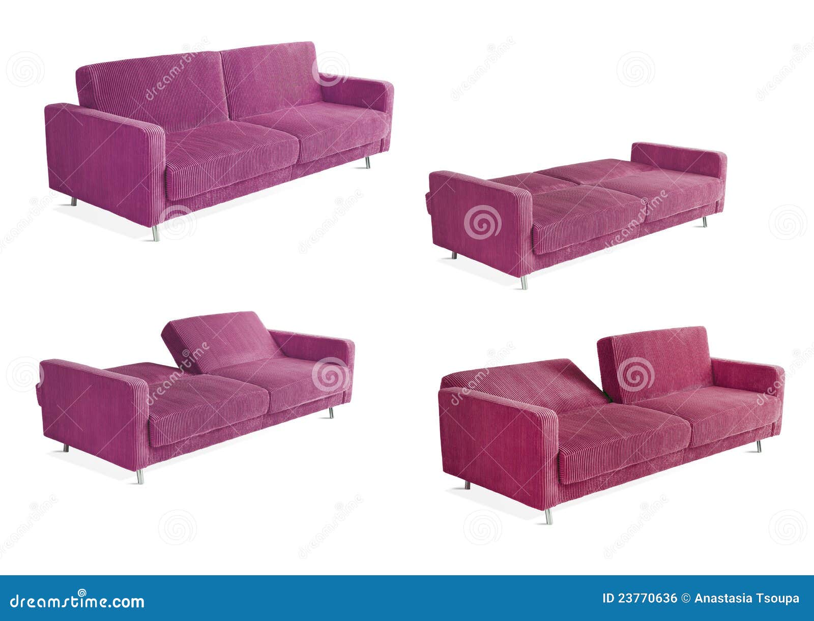 Cutout modern couch stock photo. Image of interior, adjust - 23770636