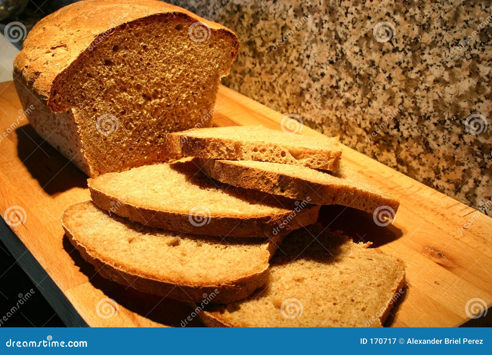 Cutted Bread stock image. Image of natural, indoors, healthy - 170717