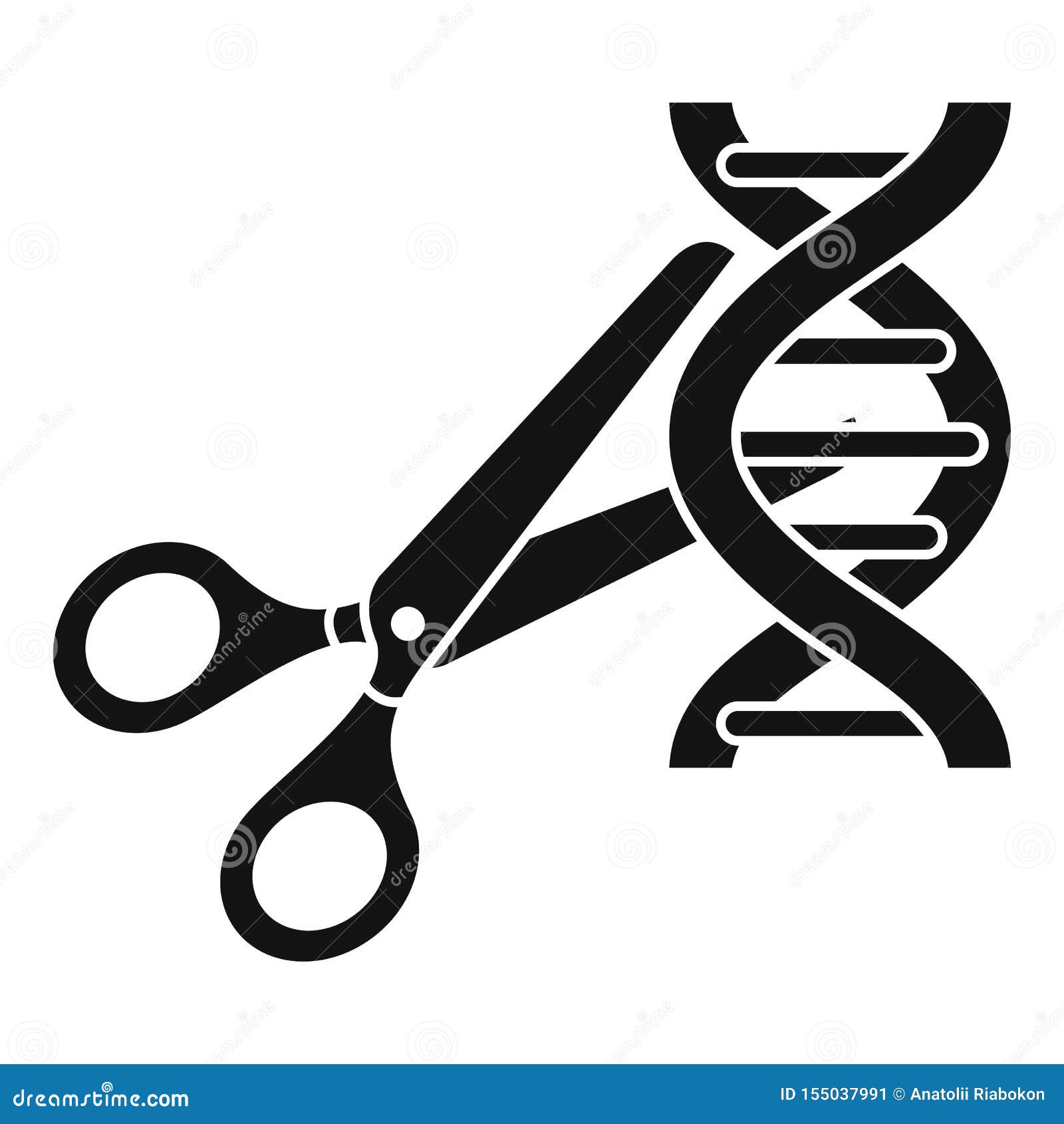 Cutting Molecule Of DNA Royalty-Free Stock Image | CartoonDealer.com ...