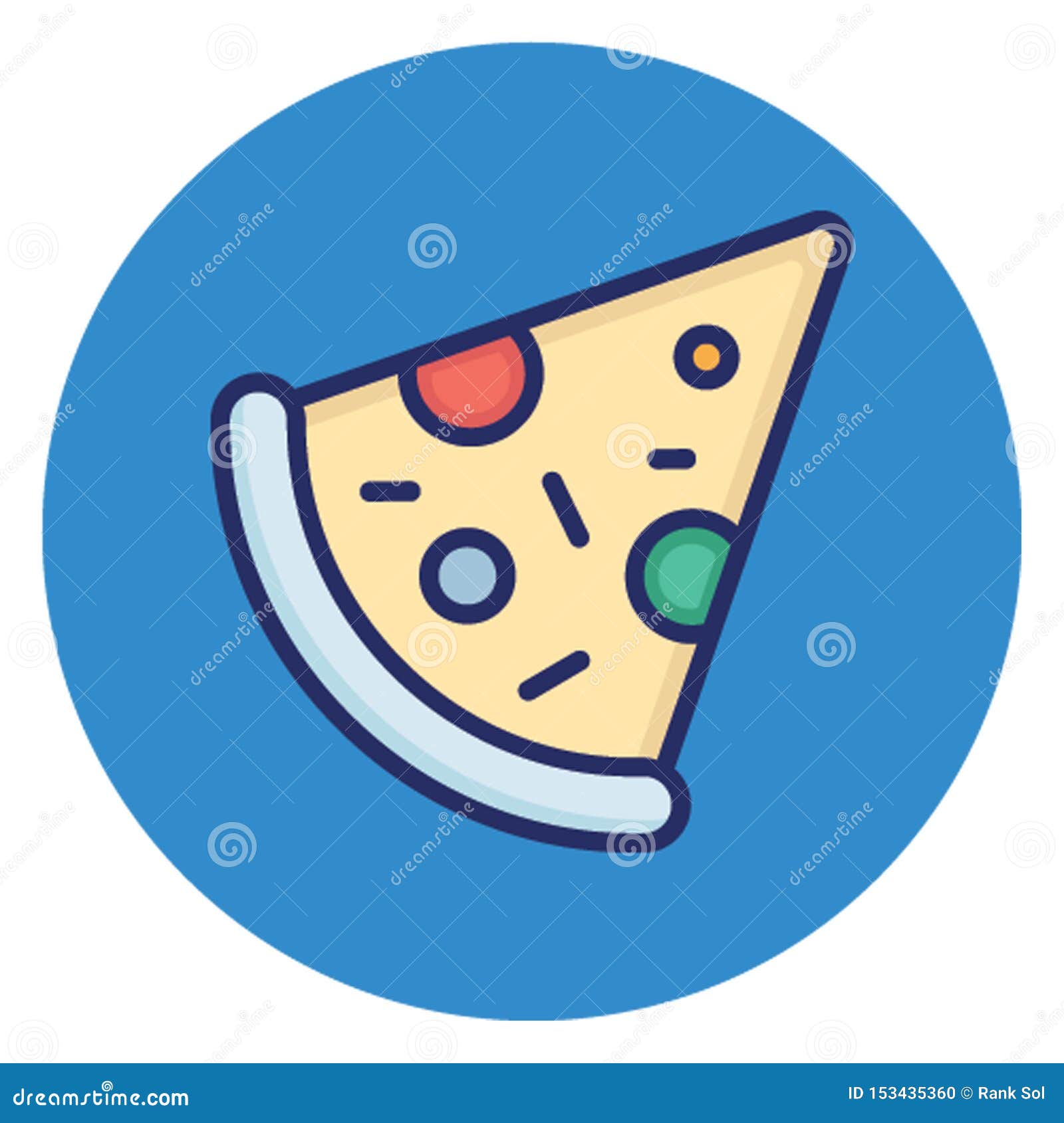 Cutted Fruit, Food Isolated Vector Icon Which Can Easily Modify or Edit ...