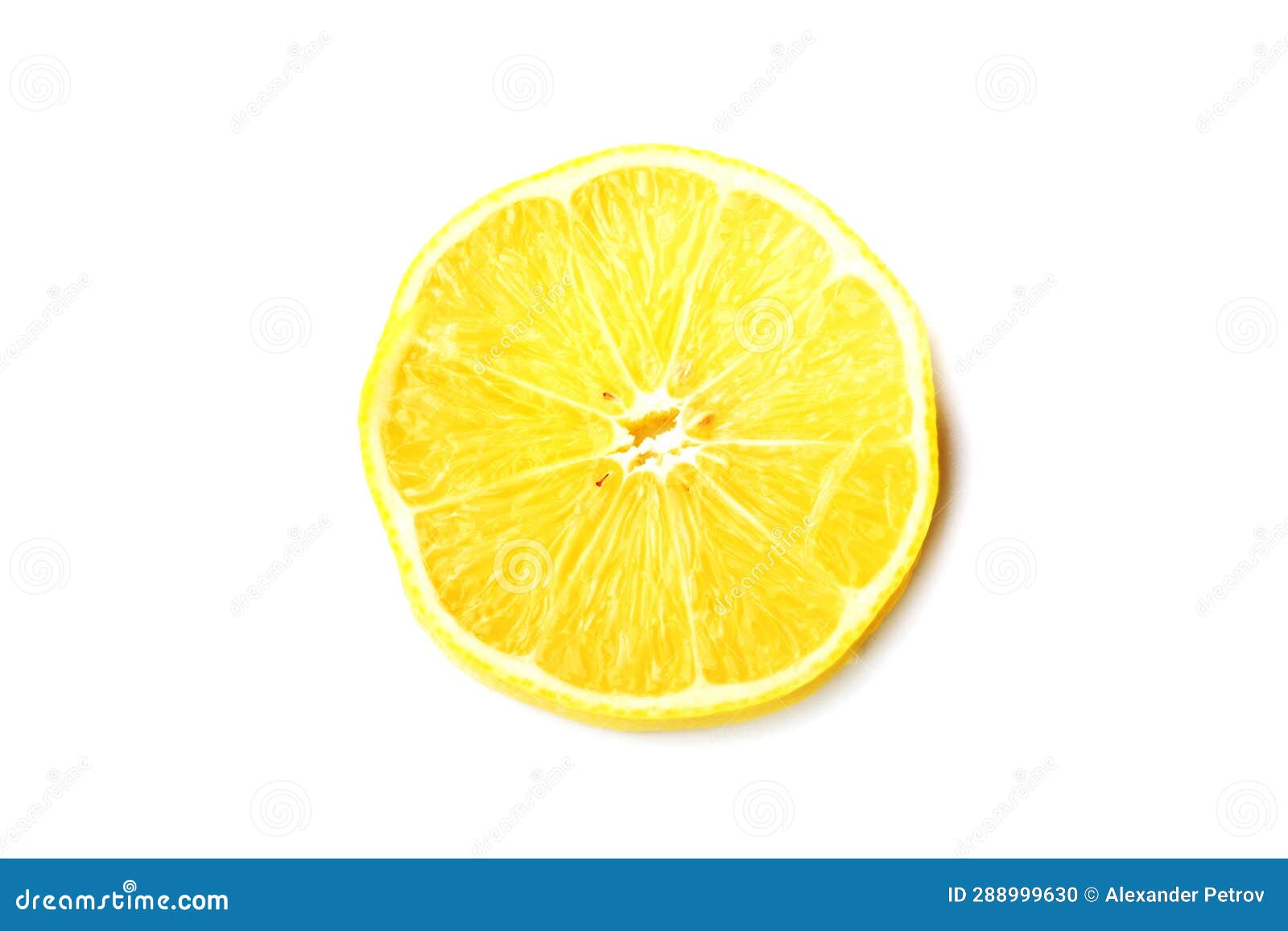 The cutted lemon stock photo. Image of healthy, isolated - 288999630