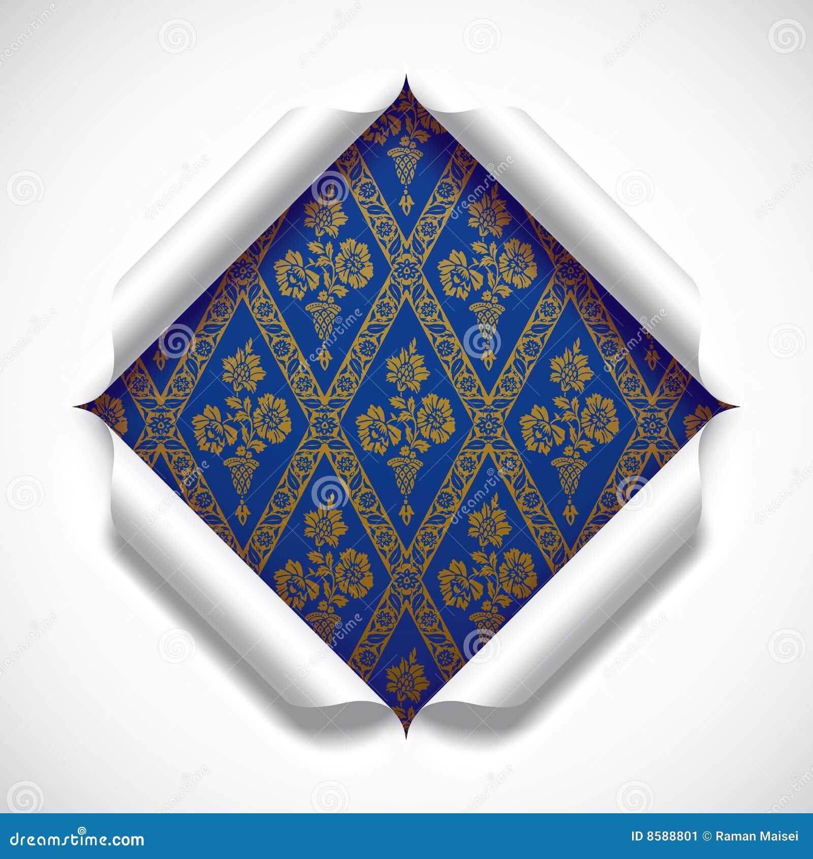 Cutted Paper Alphabet Letters Vector Illustration | CartoonDealer.com ...