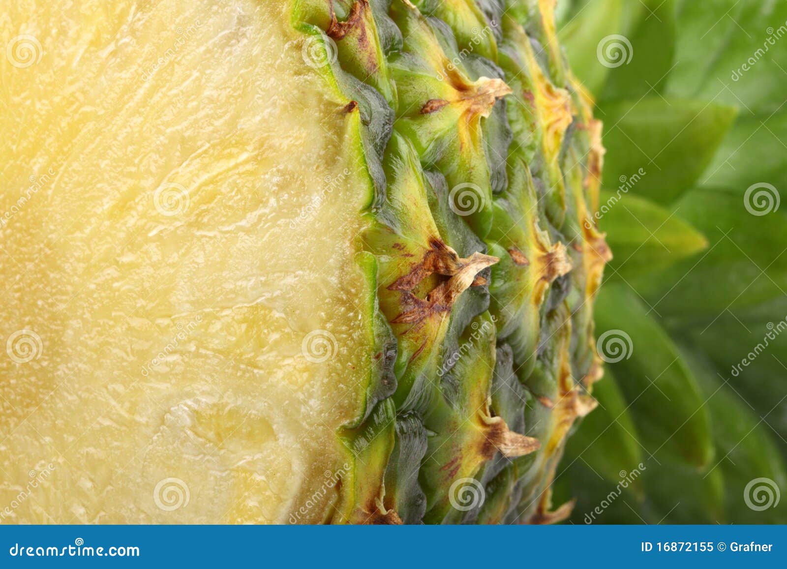 Cutted pineapple stock image. Image of full, diet, acid - 16872155