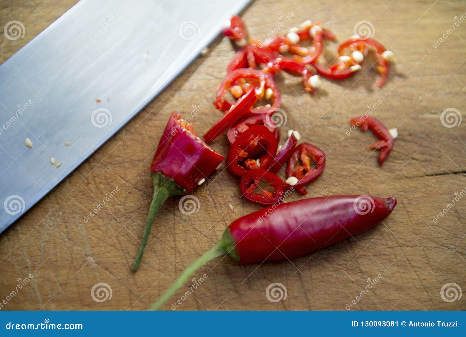 Cutted Spicy chilli pepper stock image. Image of chilli - 130093081