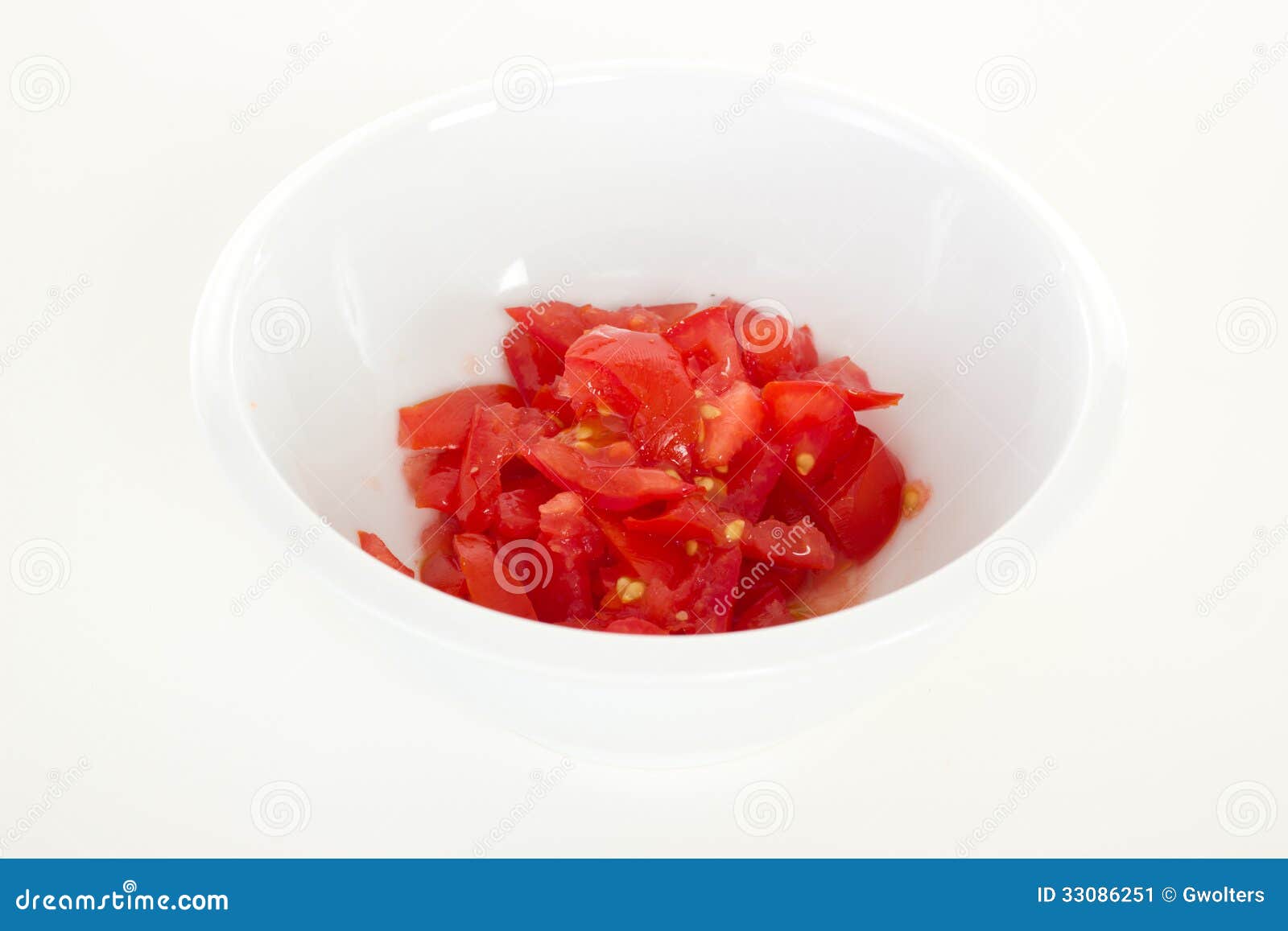 Cutted tomatoes stock image. Image of harvest, chopping - 33086251