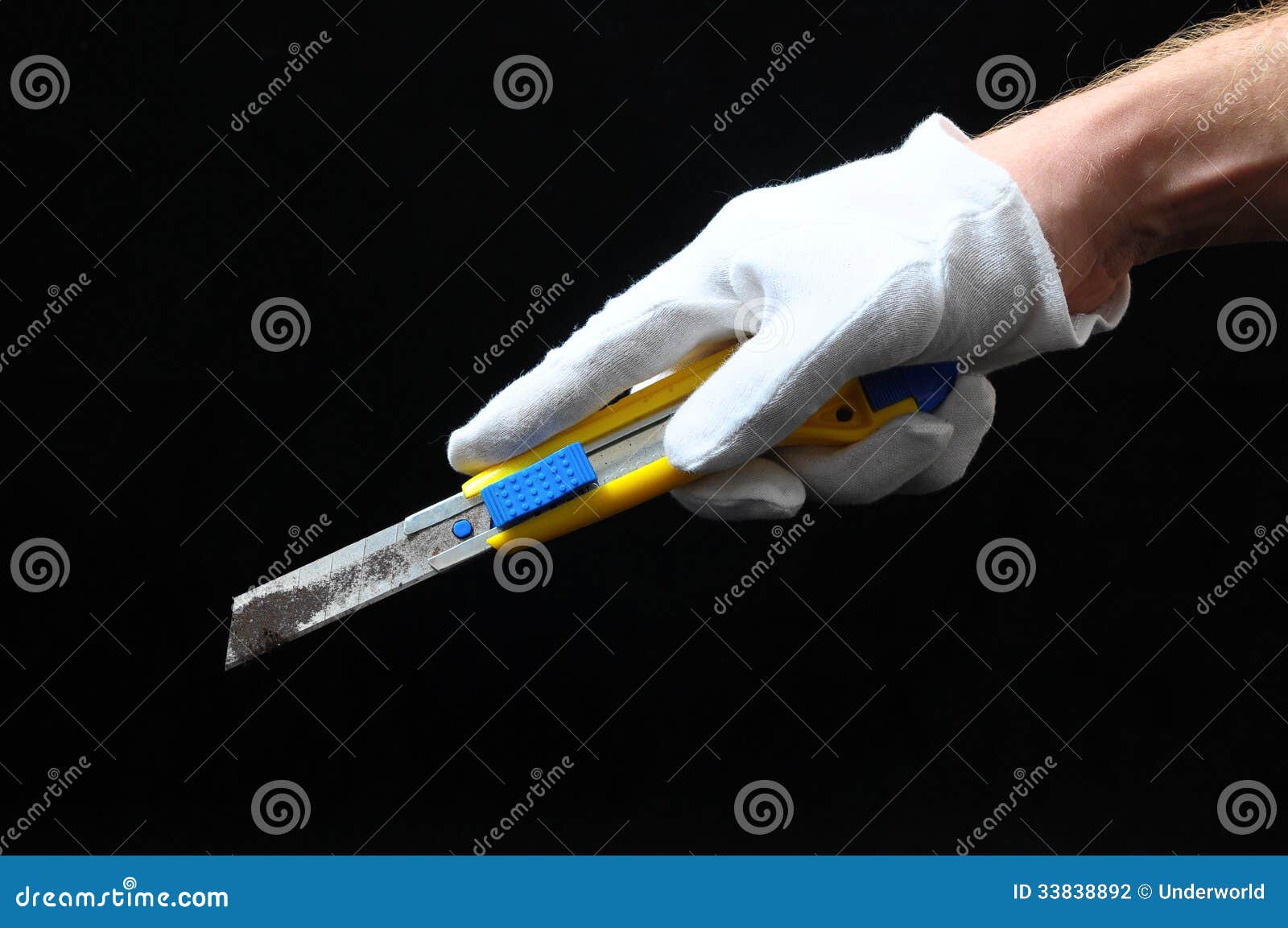 Cutter and a Hand stock photo. Image of home, cutter - 33838892