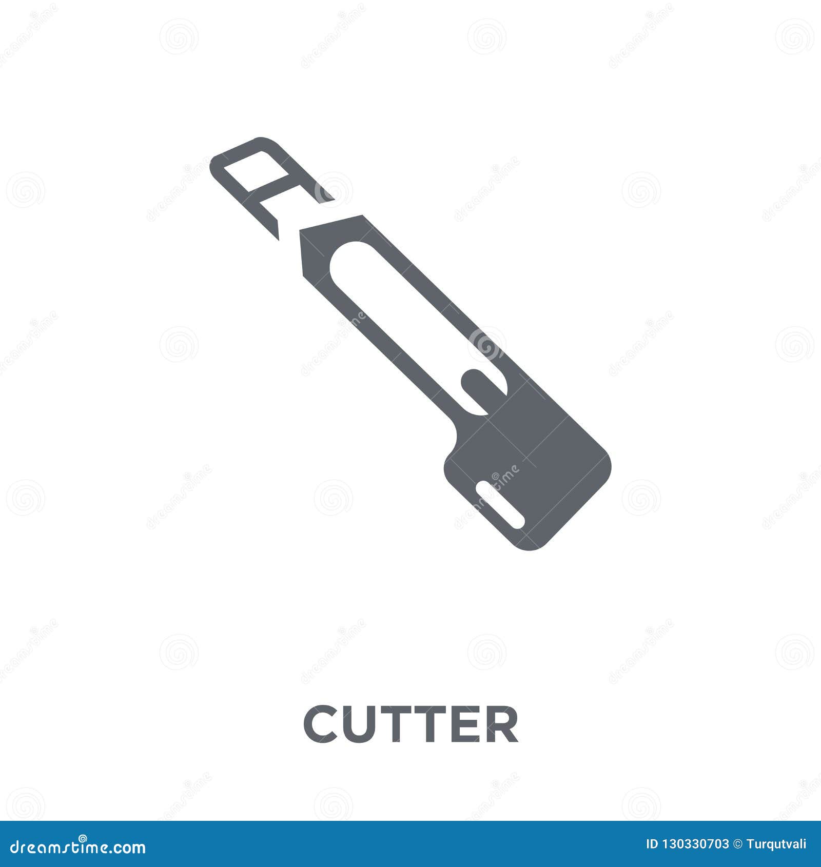 Cutter Icon from Collection. Stock Vector - Illustration of icon ...