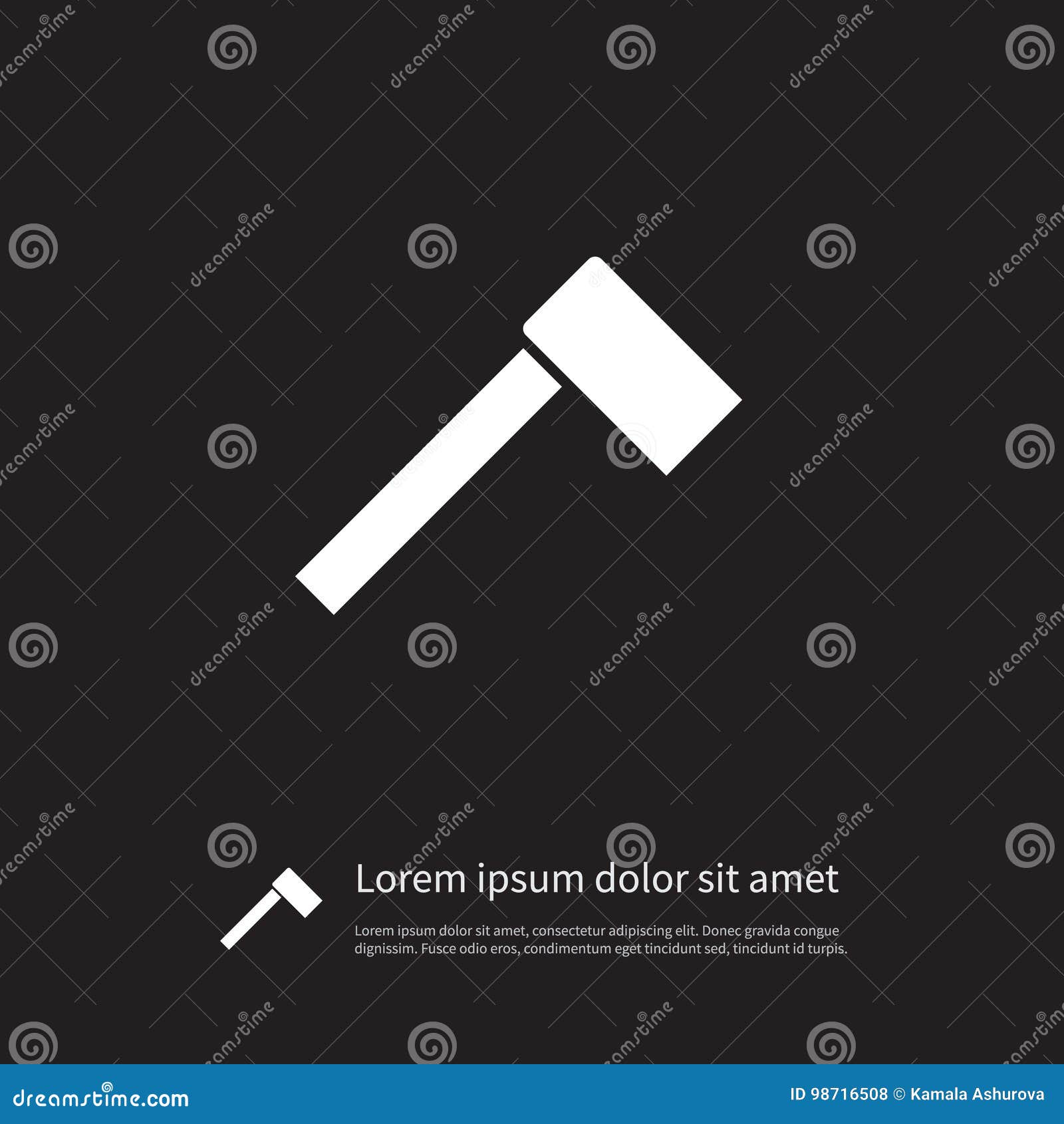 Cutter Icon. Poleaxe Vector Element Can Be Used for Poleax, Axe, Ax ...