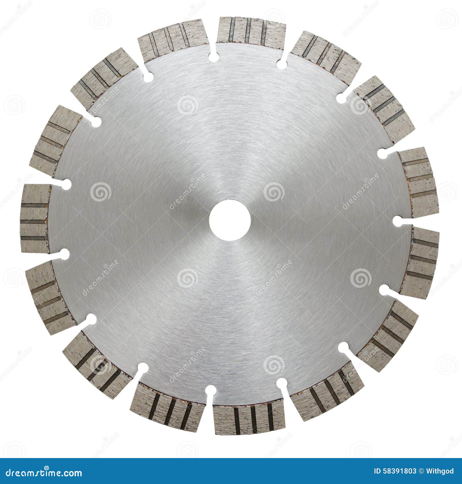 Cutter Segmented Wheel for Stone Stock Image - Image of repair, metal ...