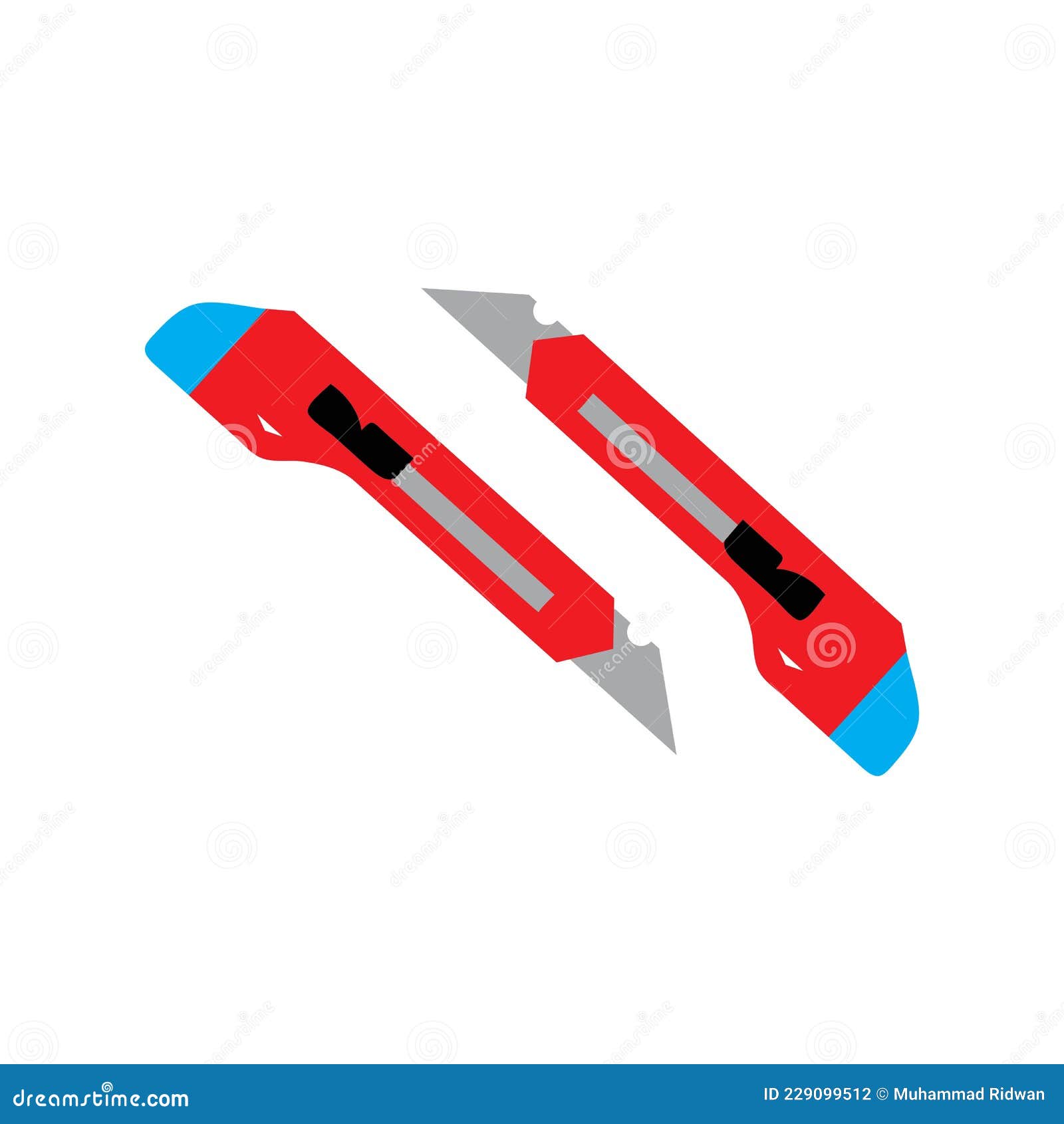 Cutter vector design logo stock vector. Illustration of isolated ...