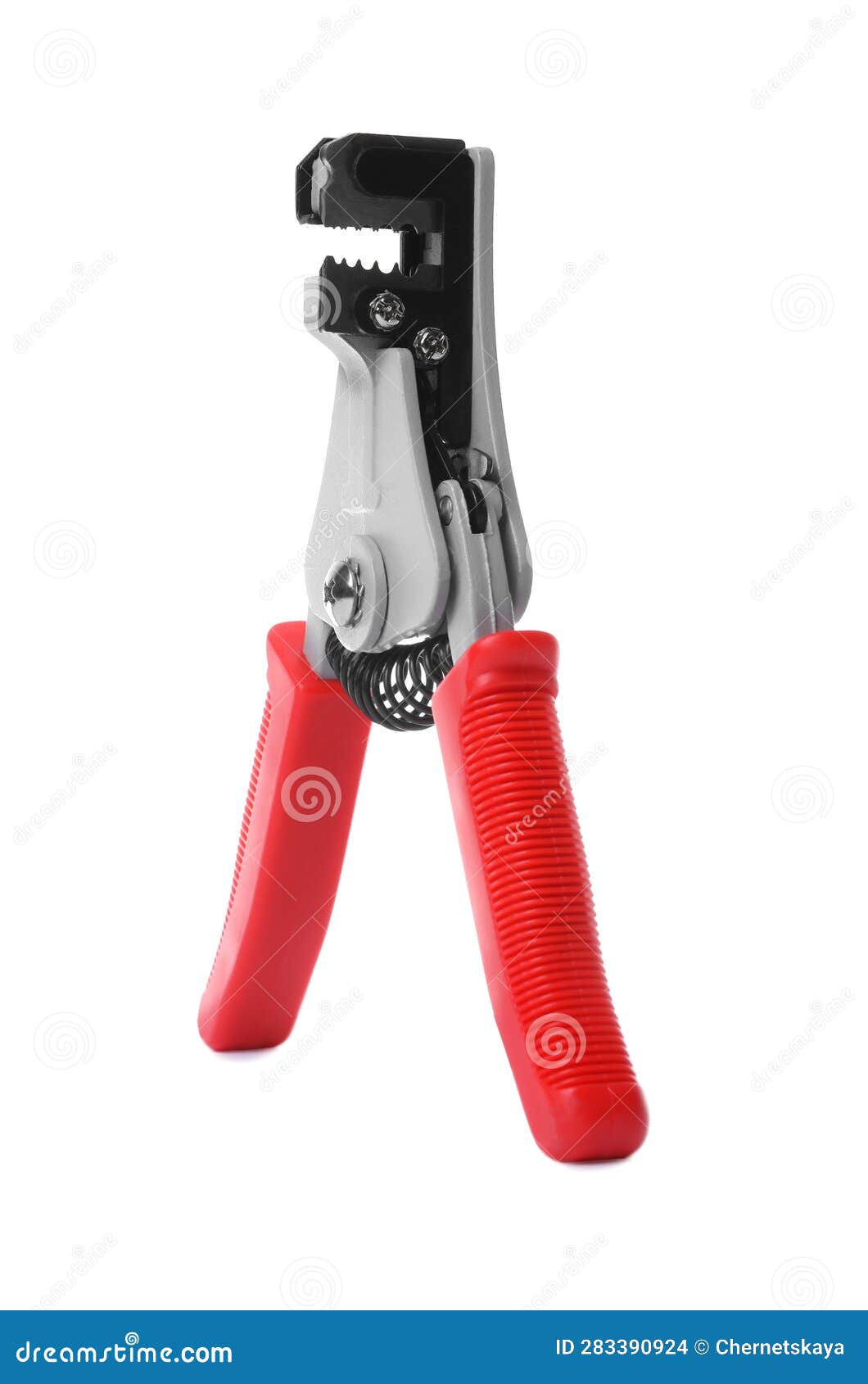 Cutters Isolated on White. Wire Stripping Tool Stock Photo - Image of ...