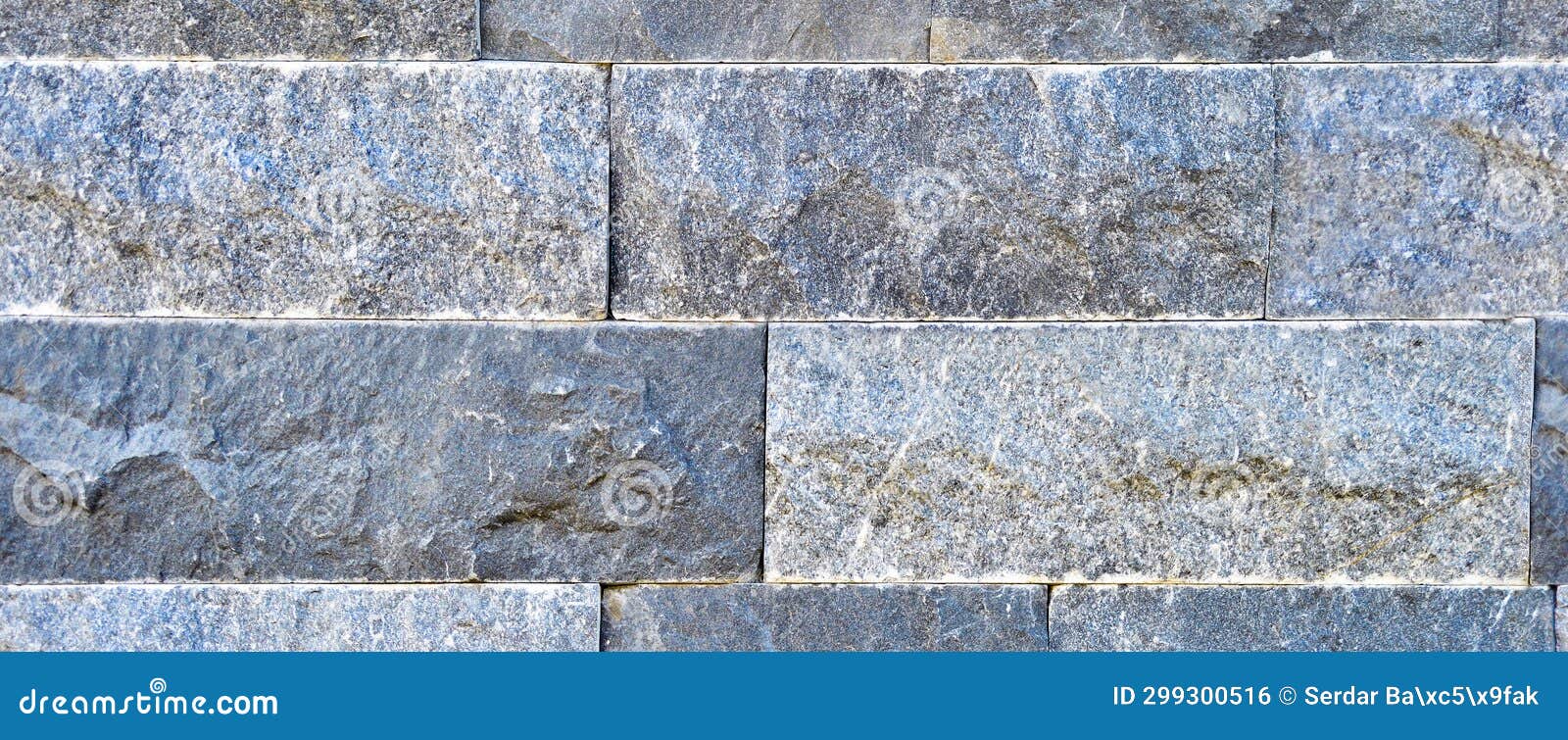 Cutting Blue Marble Wall Rectangular, Seamless Lined Up Stock Photo ...