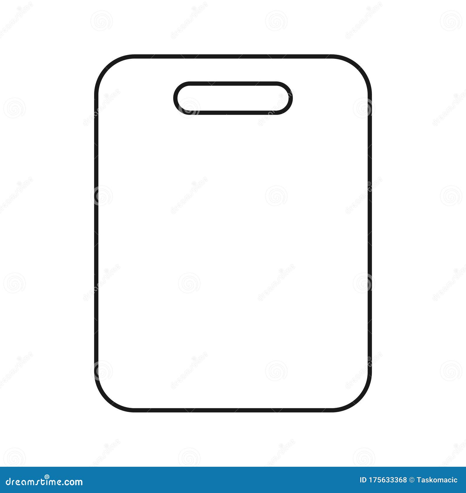 White Rectangle Clipart