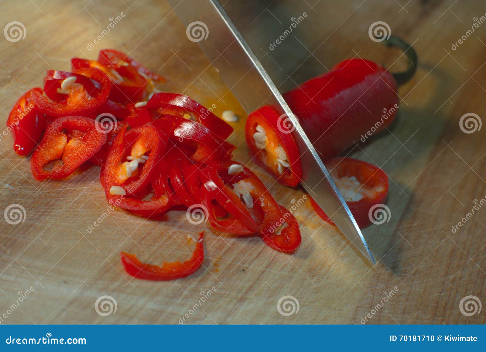 Cutting chili pepper stock photo. Image of chili, cook - 70181710