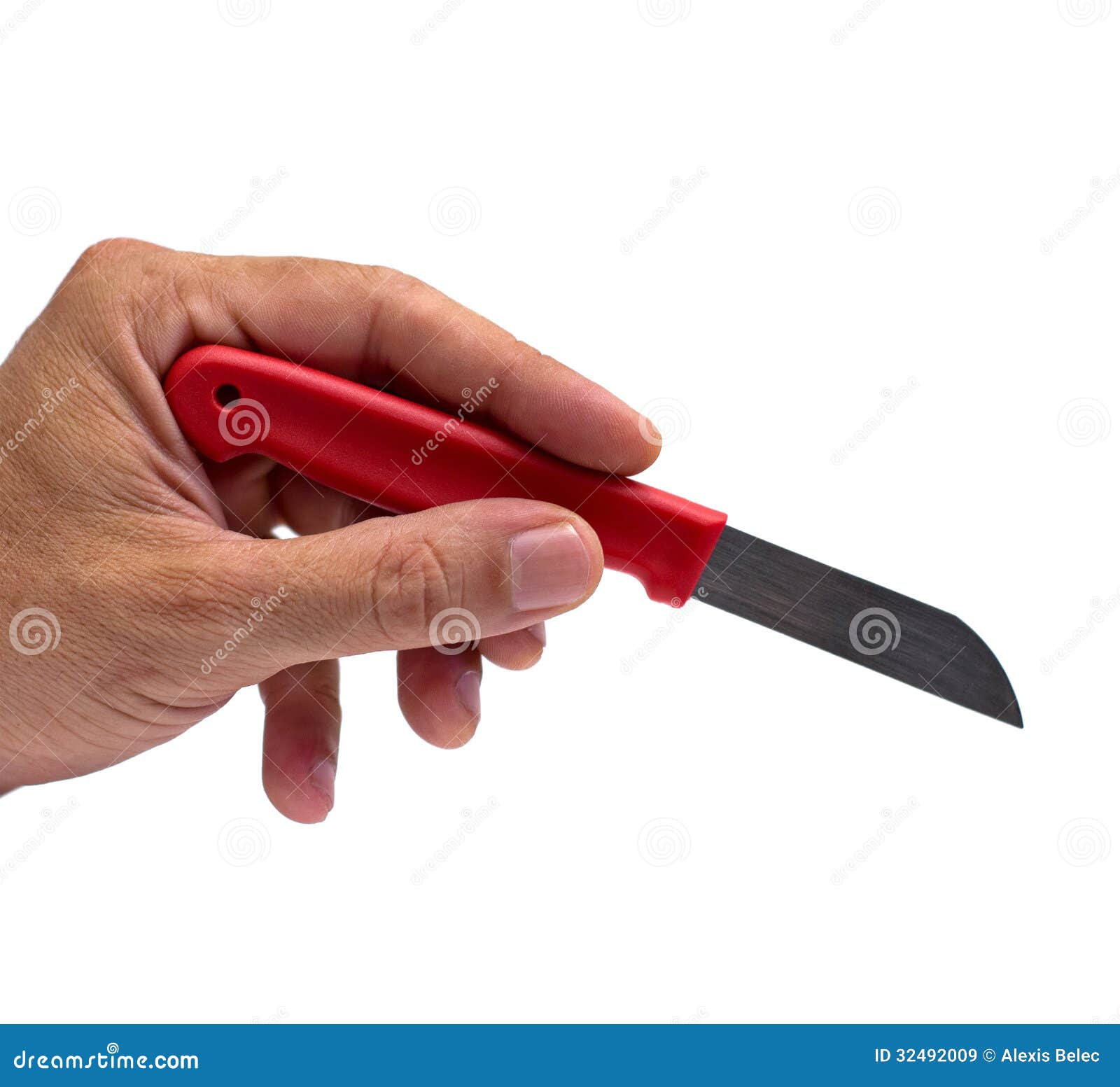 Cutting stock image. Image of person, hand, steel, food - 32492009