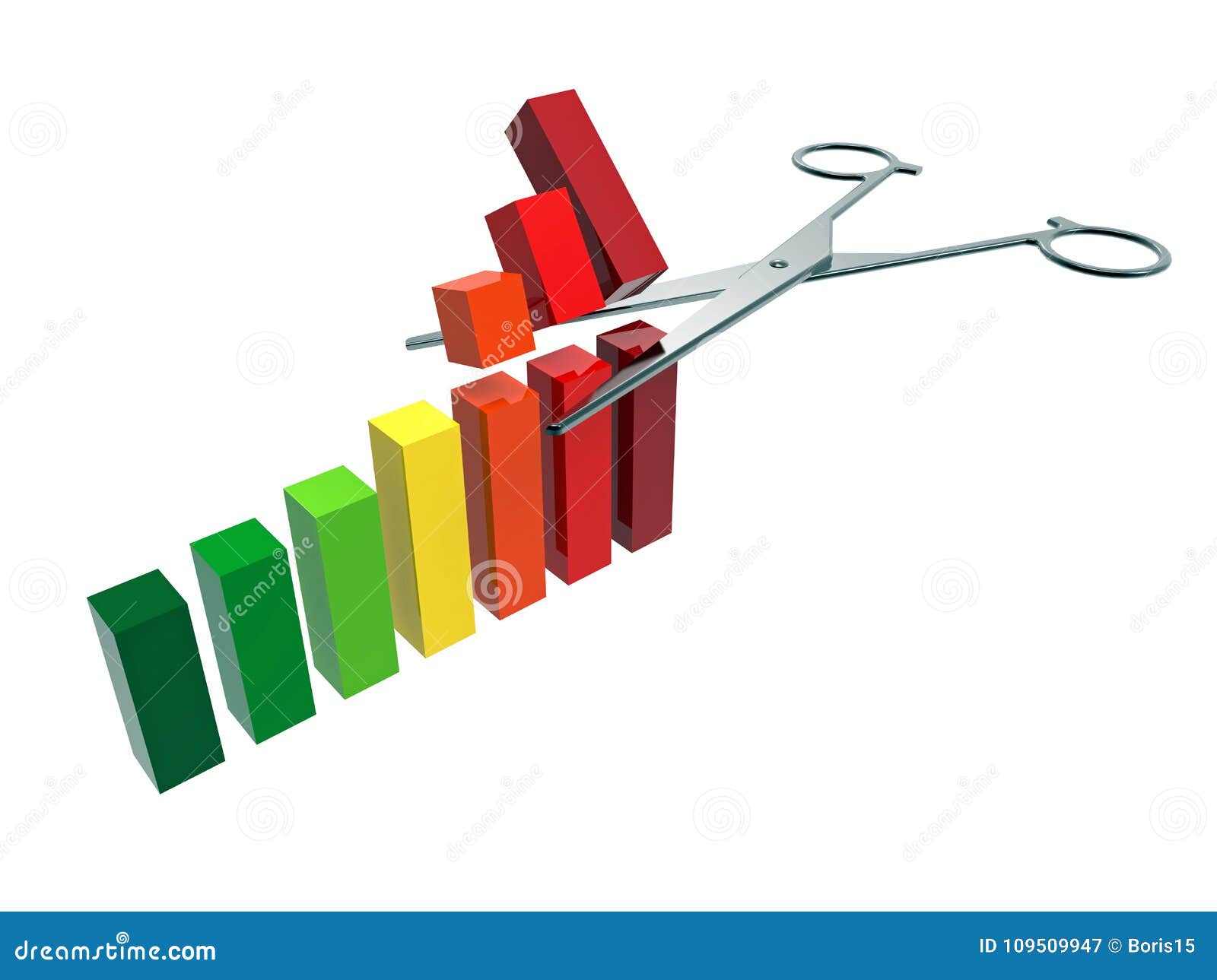 Cutting costs stock illustration. Illustration of accounting - 109509947