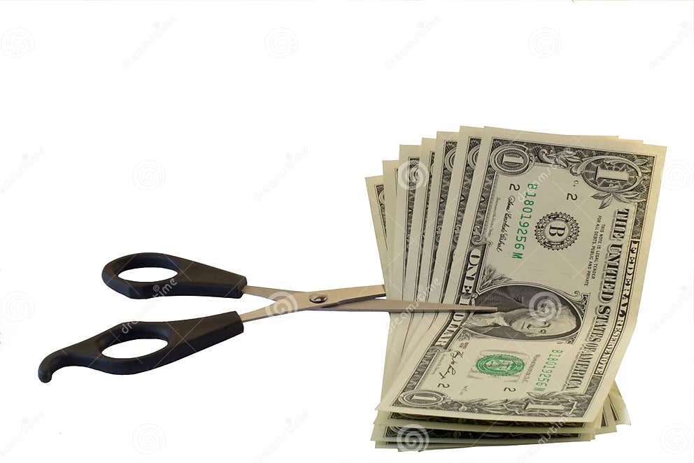 Cutting currency stock image. Image of sharp, currency - 30624569