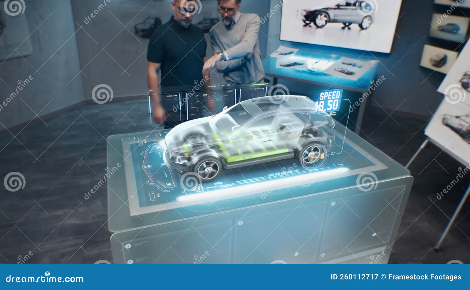 Cutting Edge Car Development Studio Stock Image - Image of business ...