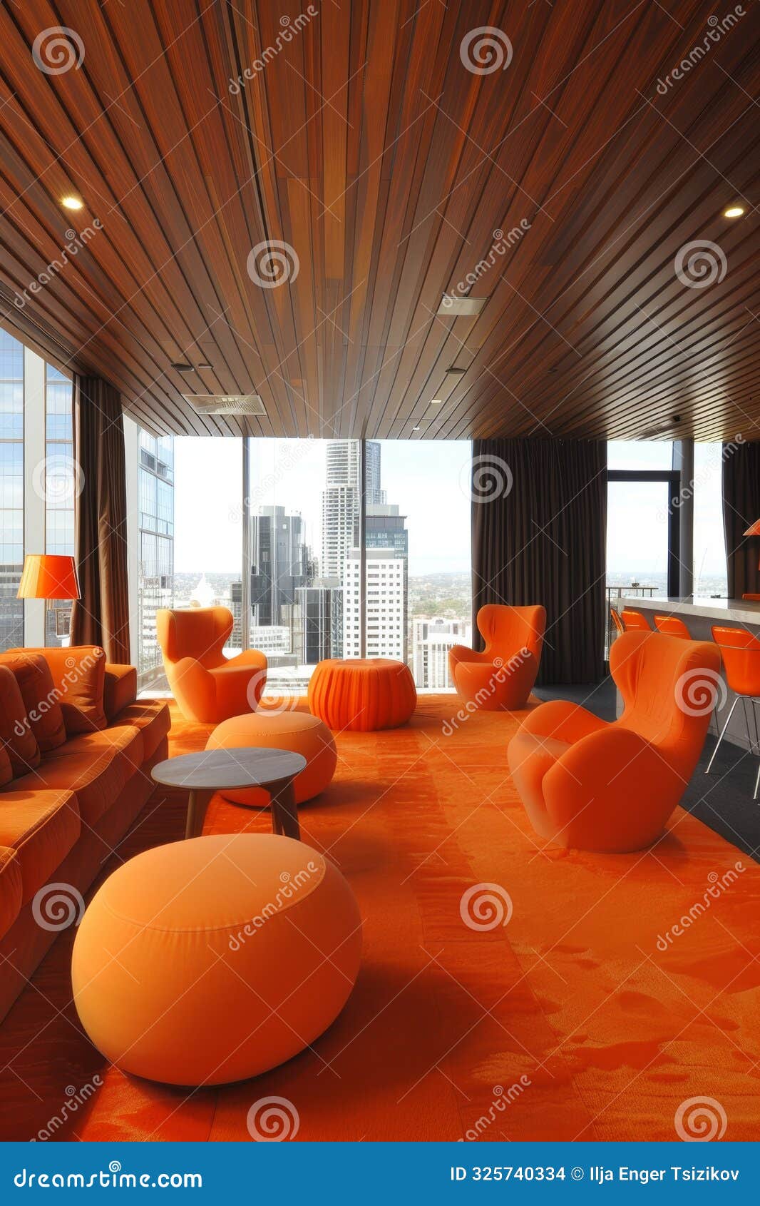 Cutting Edge Conference Room with Advanced Tech and Data Visualizations ...