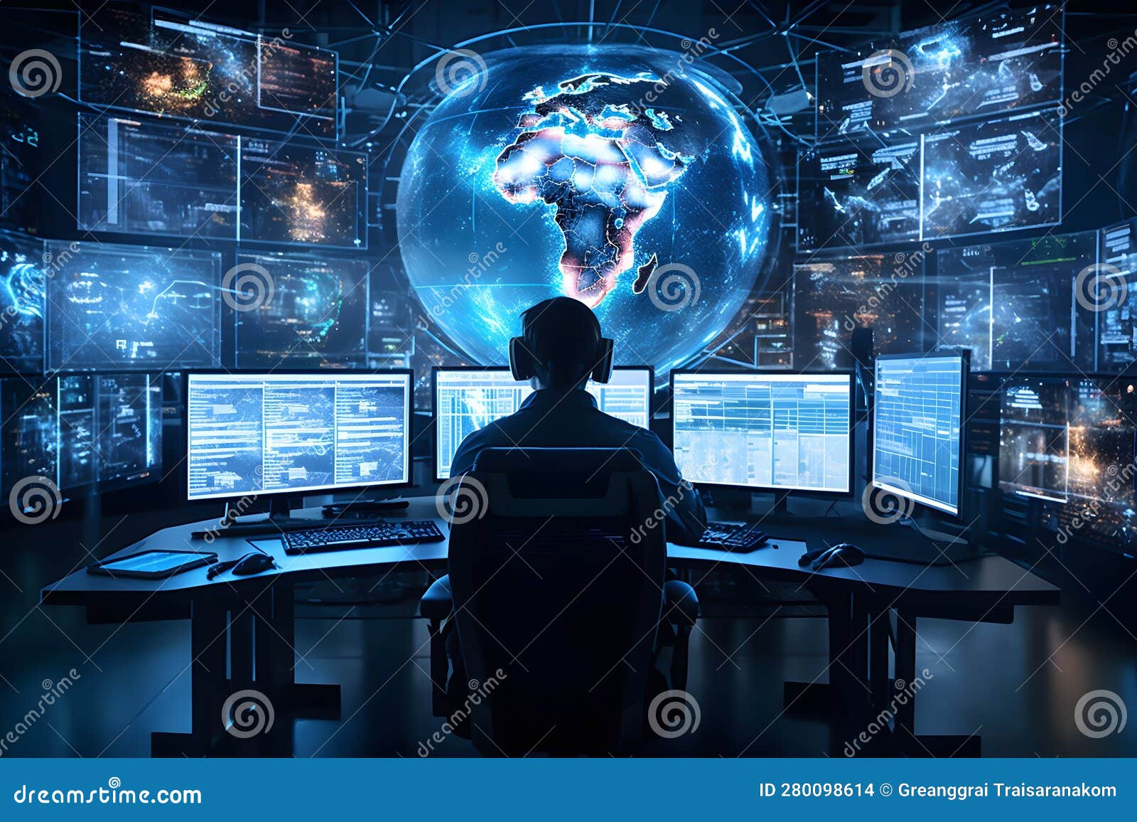 Cutting-edge Control Center. AI Algorithms Analyze and Safeguard ... Cutting-edge Control Center. AI Algorithms Analyze and Safeguard ...
