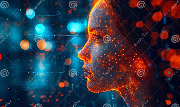 Cutting-Edge Deep Learning Visualization Human Silhouette with Neural Network Connections ...