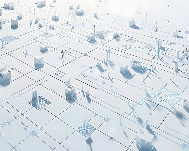 Cutting-Edge Electronic Government System Interface in Minimalist White ...