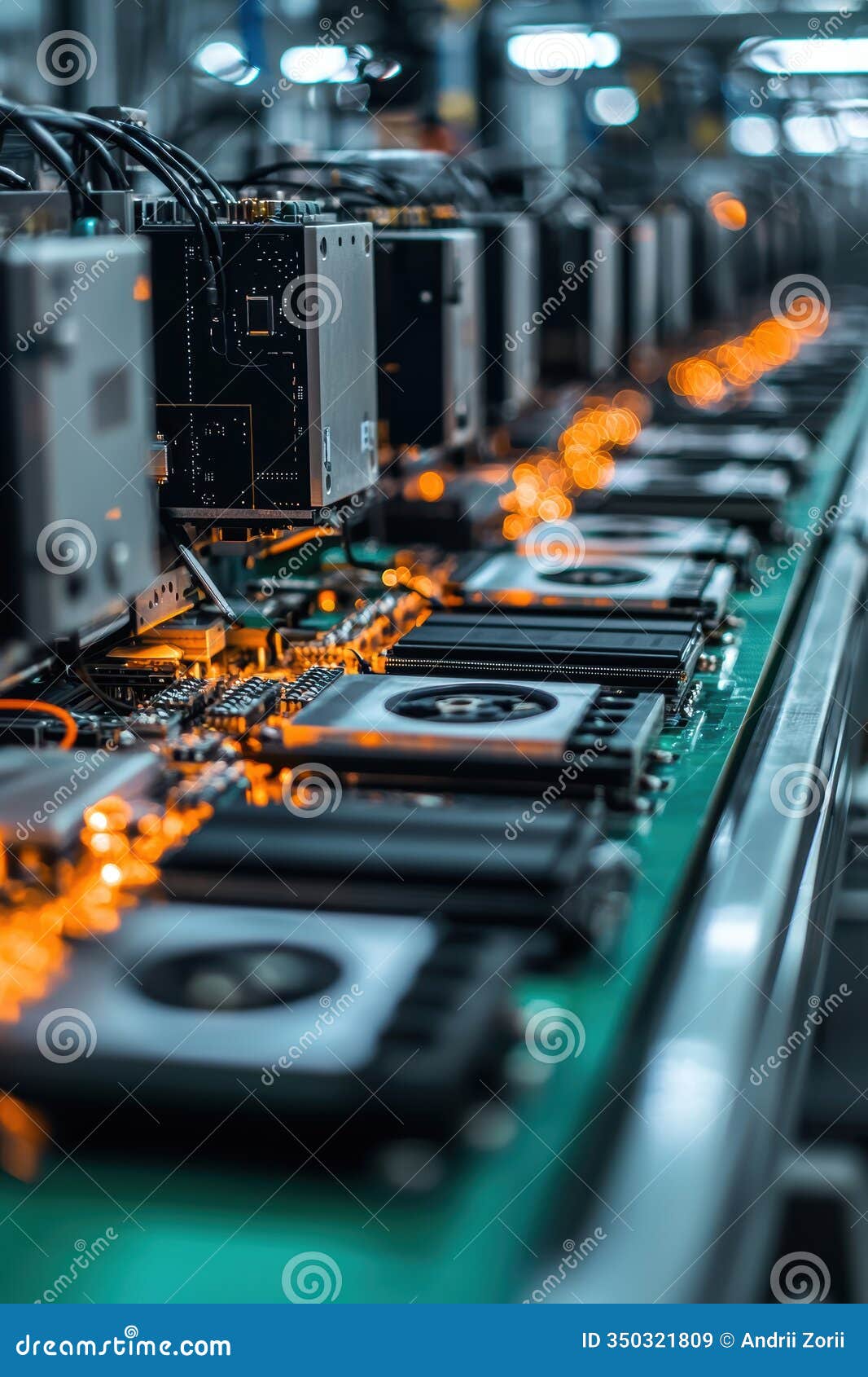 Cutting-Edge Electronics Manufacturing in a Bright, Organized Facility ...