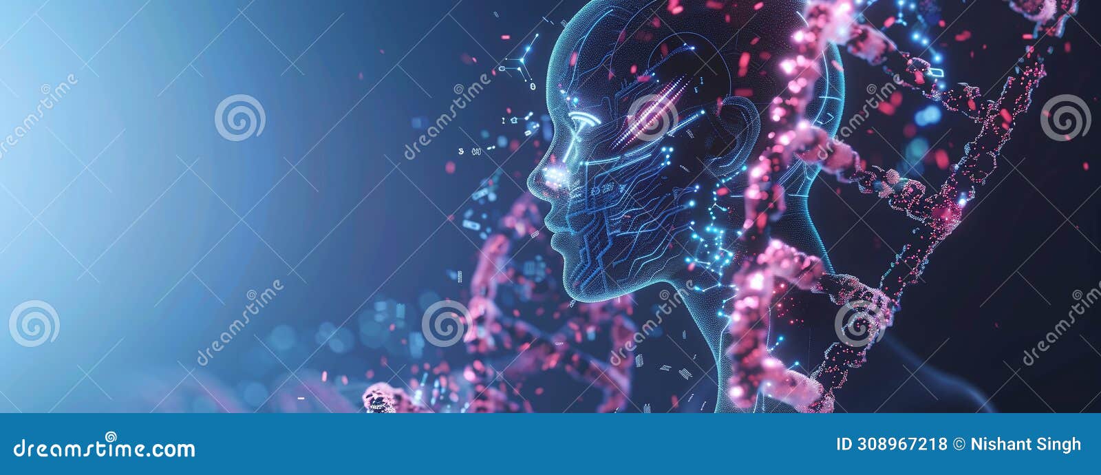 Cutting-edge Genetic Research: DNA Structure Intertwined with ...