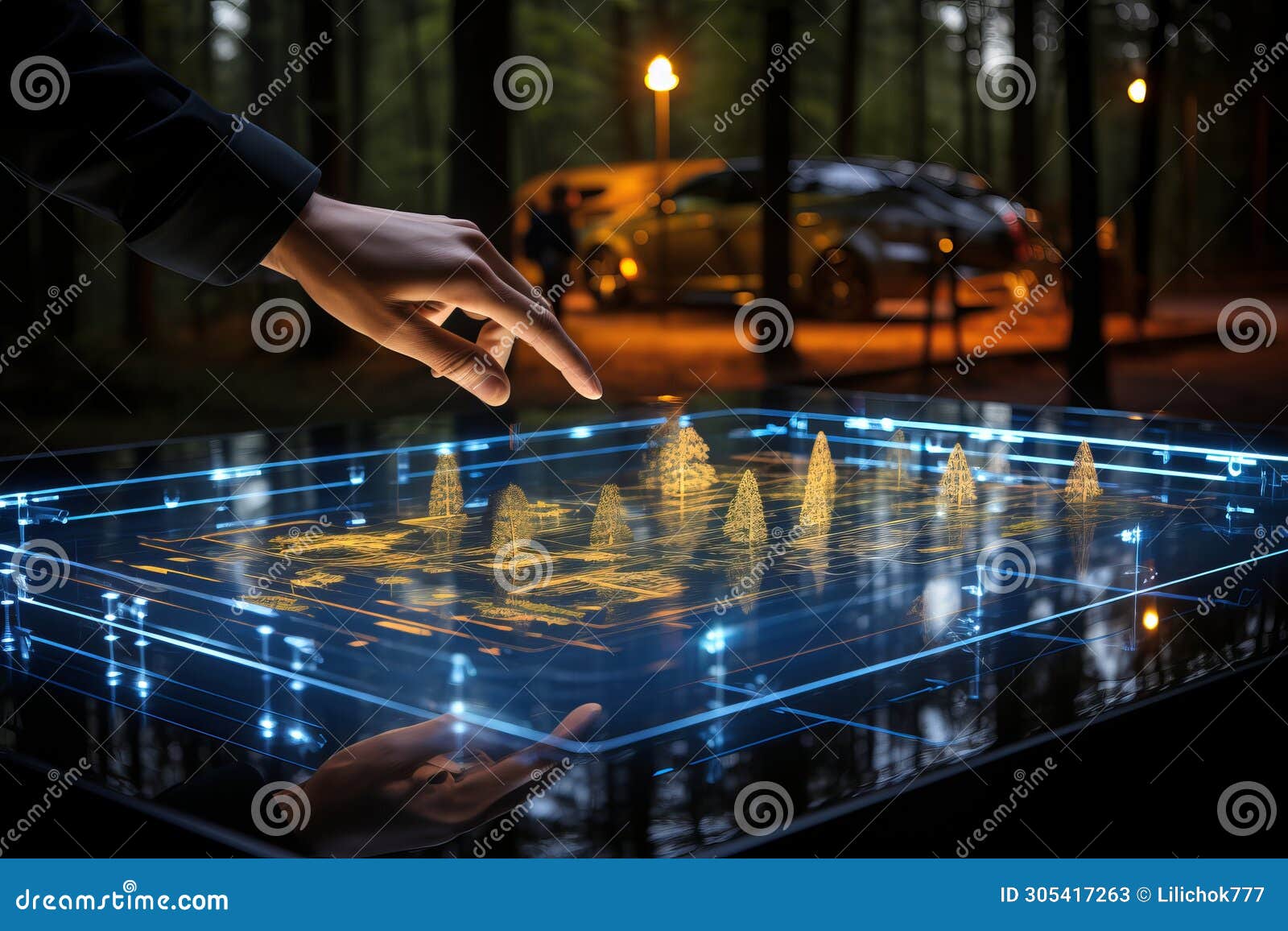 Intuitive Dashboard Concept Icon Vector Illustration | CartoonDealer ...