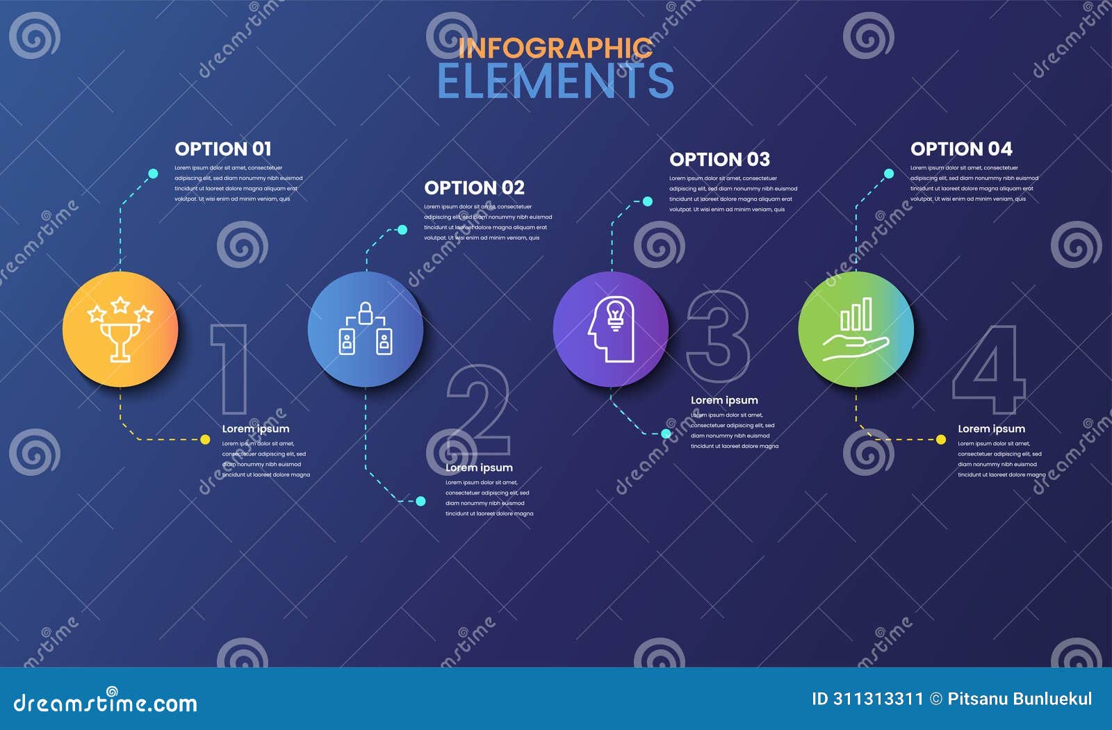 Cutting-Edge Infographic Template Designed for the Modern Data ...