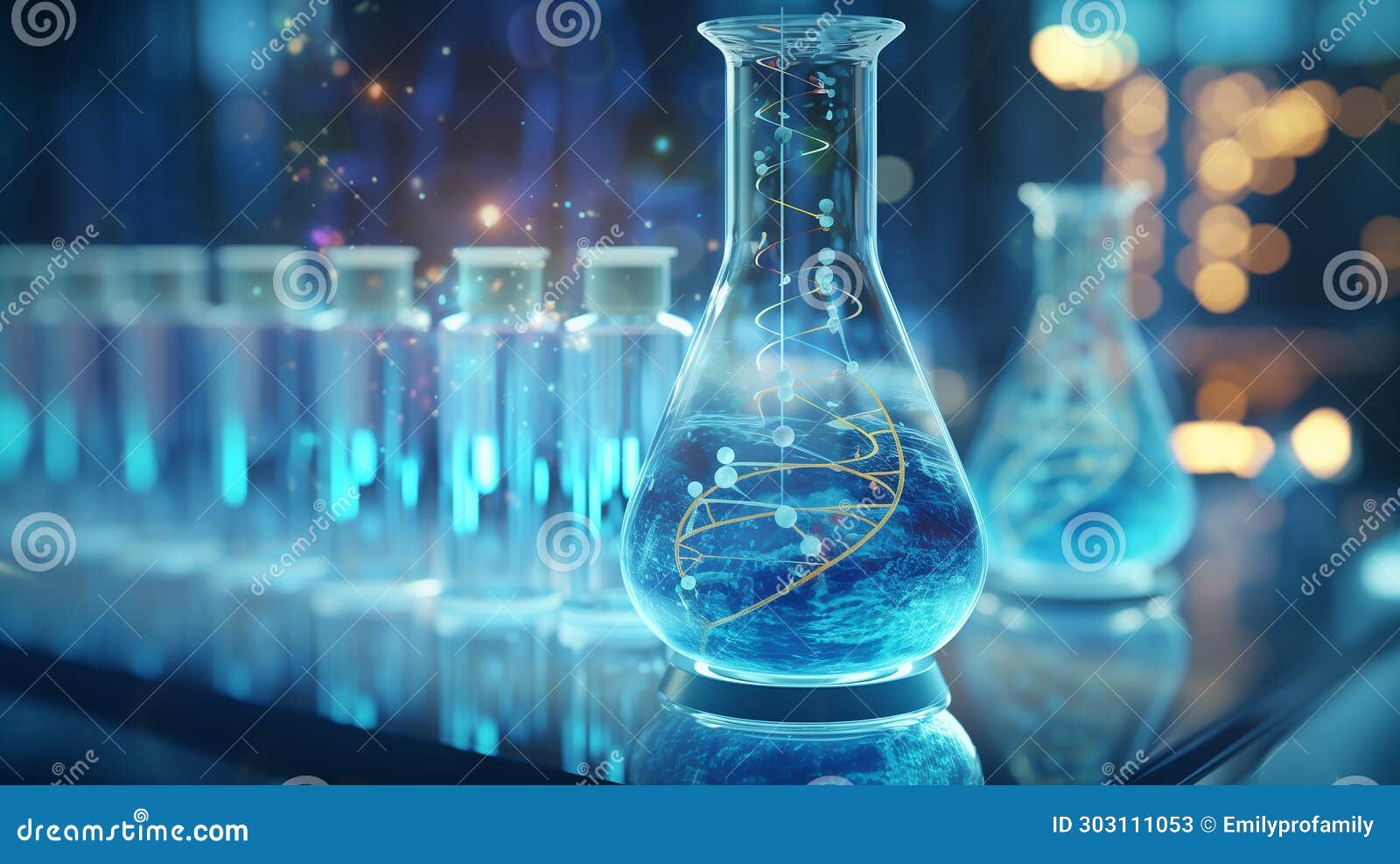 Cutting-edge Lab Technology for Virus Research, Glass Samples in Secure ...