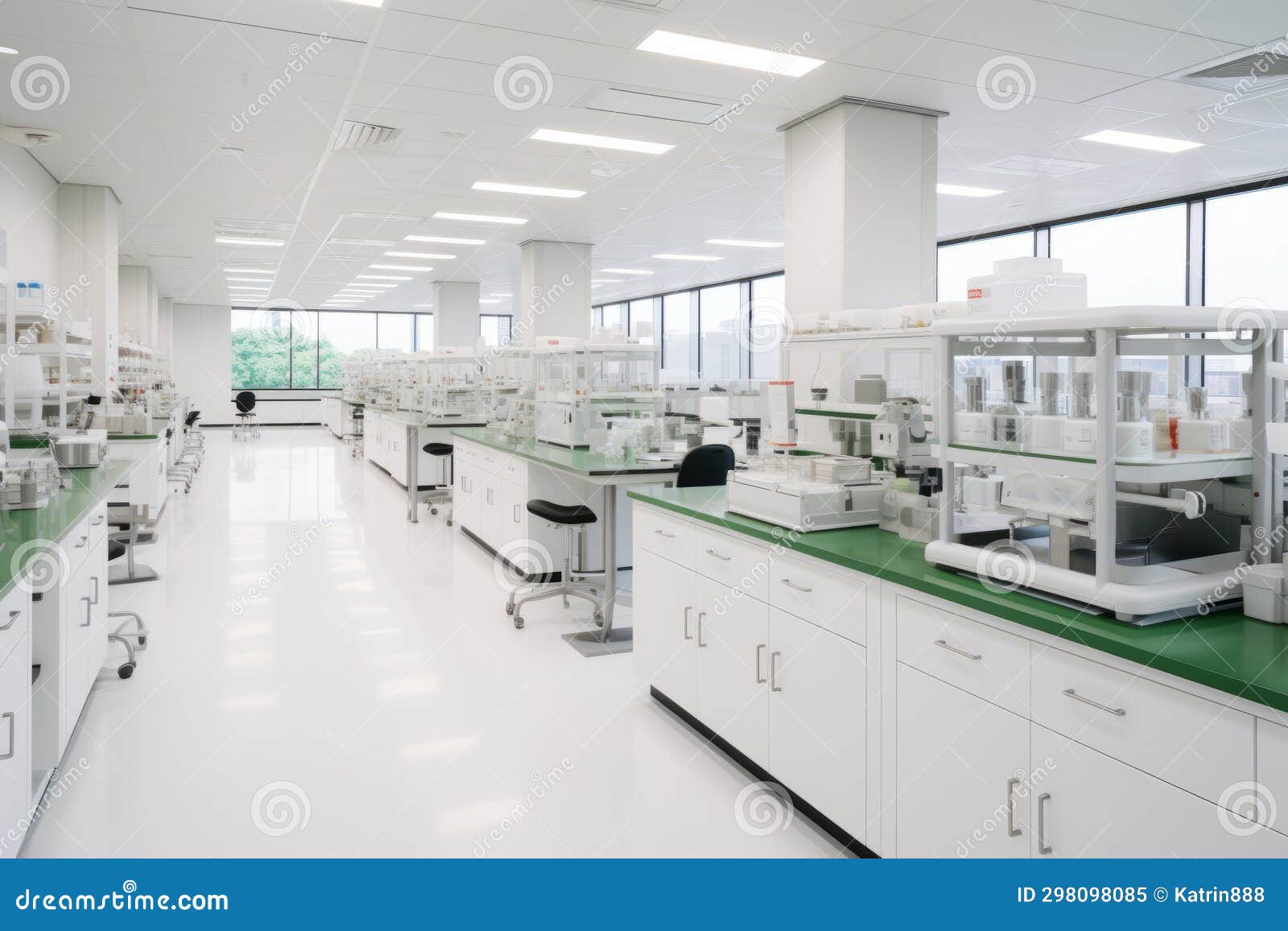 Laboratory Equipped For Deep Learning Research Stock Image ...