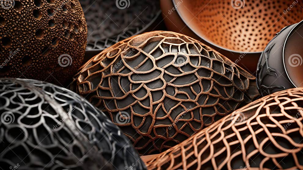 Cutting-Edge Materials and Textures for Creative Design Projects Stock ...